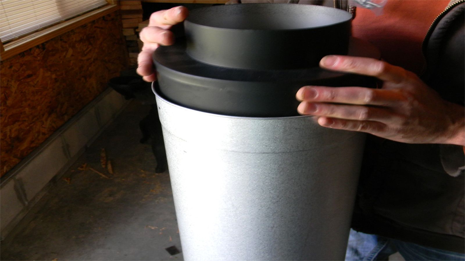 Chimney Pipe Installation for Wood Stove Through a Flat Ceiling : 8 ...