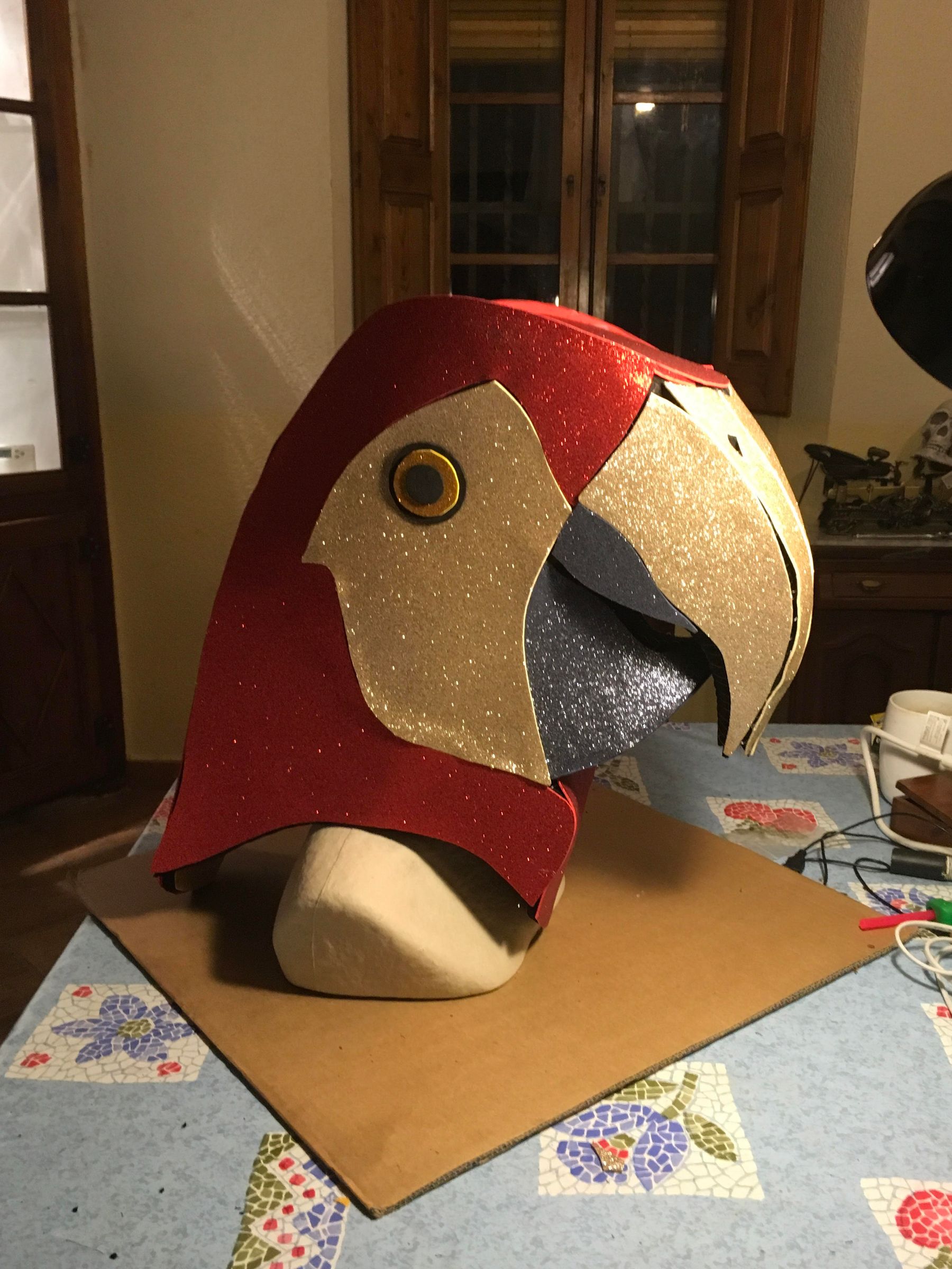 Parrot Mask and Wings : 11 Steps (with Pictures) - Instructables