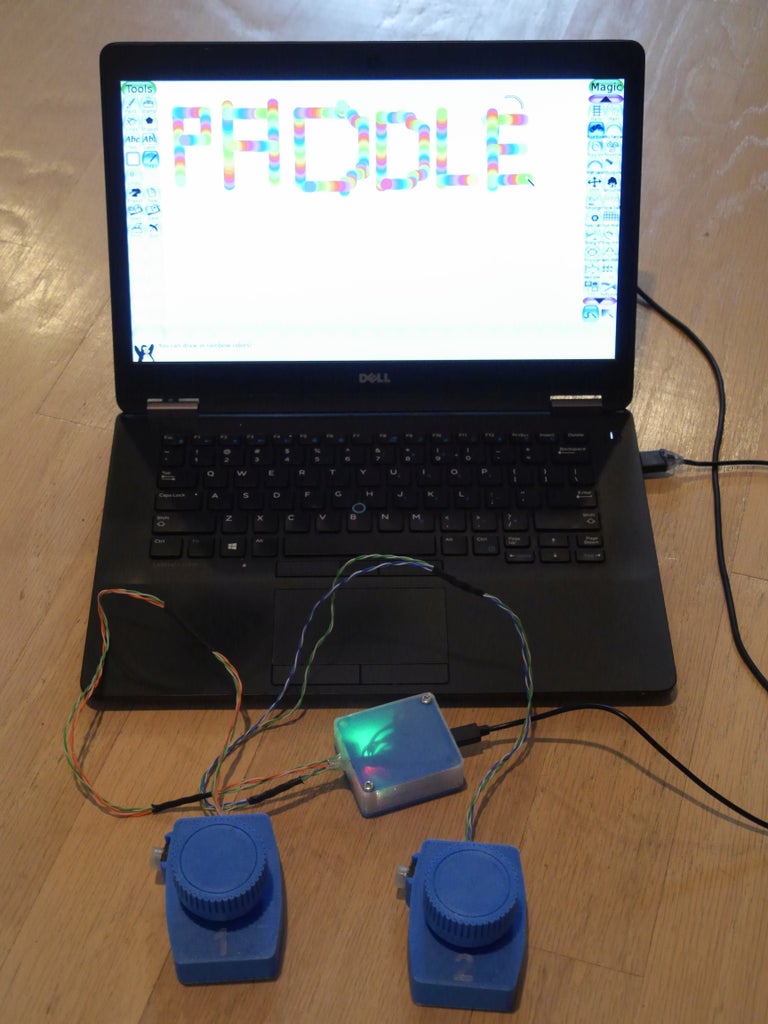 Usb Paddle Game Controller 7 Steps With Pictures Instructables