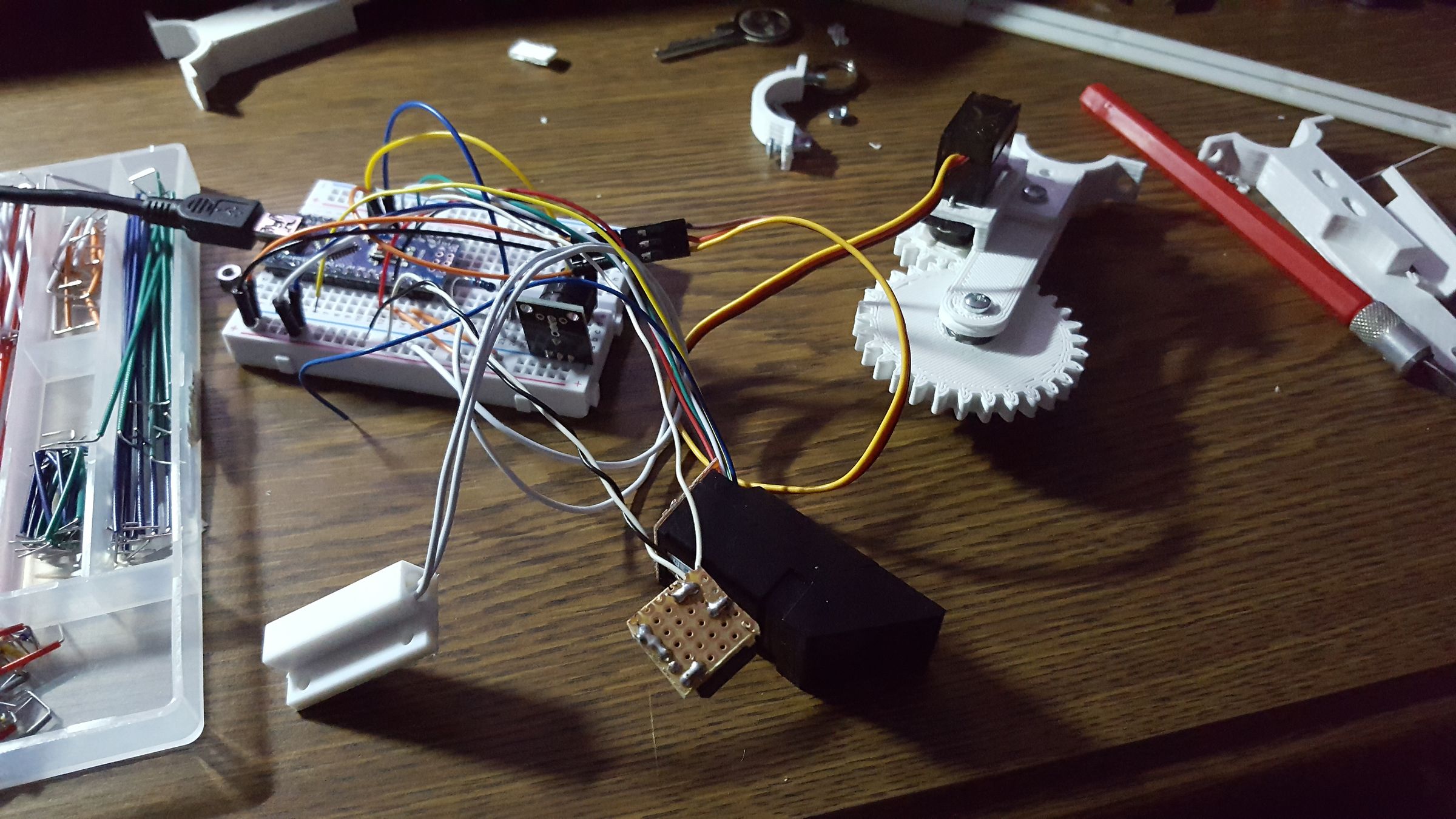 Modular Arduino-powered Fingerprint Door Lock : 8 Steps (with Pictures ...