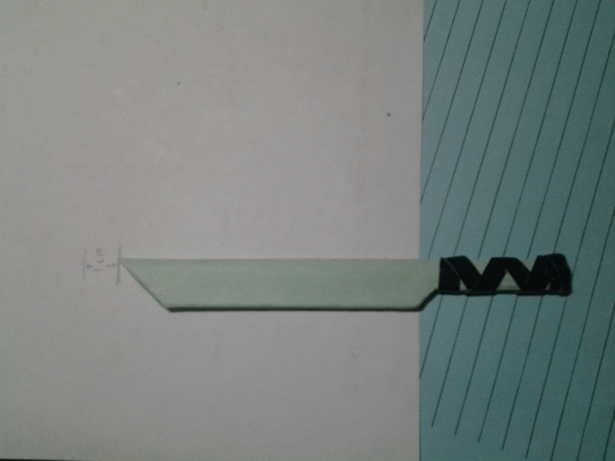 How to Make a Mini Sword (using Paper) : 7 Steps - Instructables