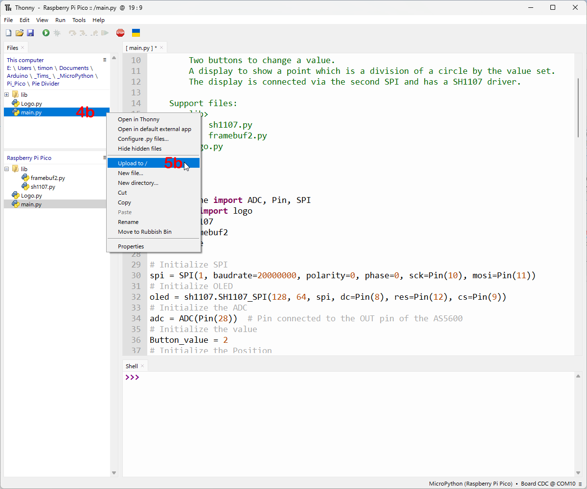 Uploading Code With Thonny : 5 Steps - Instructables