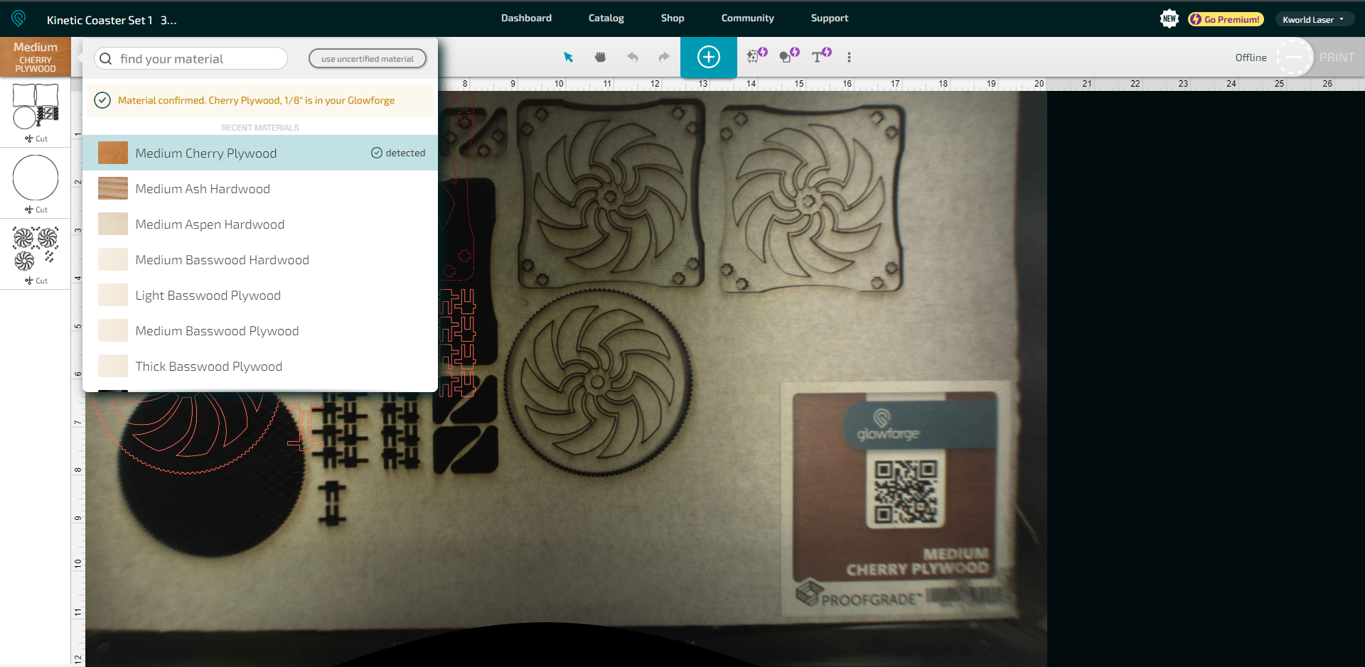 How to Use a Glowforge Laser : 5 Steps - Instructables