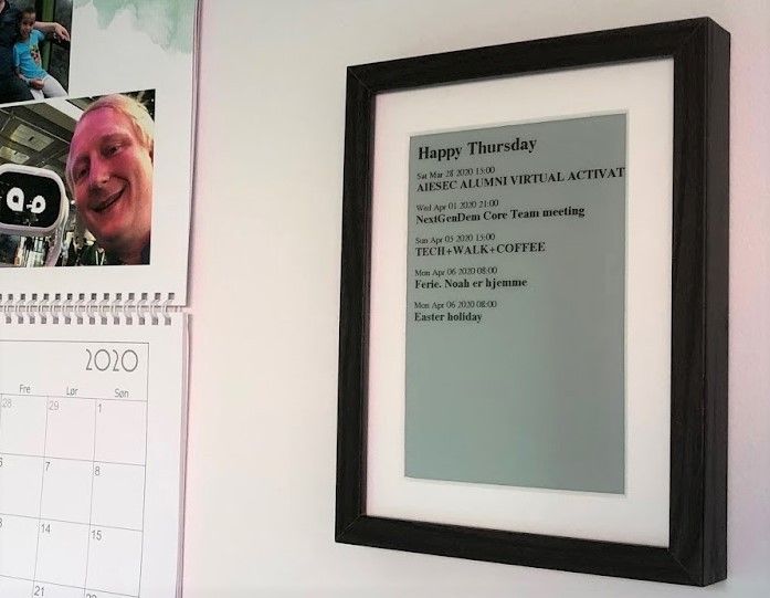 E-Ink Family Calendar Using ESP32 : 5 Steps (with Pictures) - Instructables