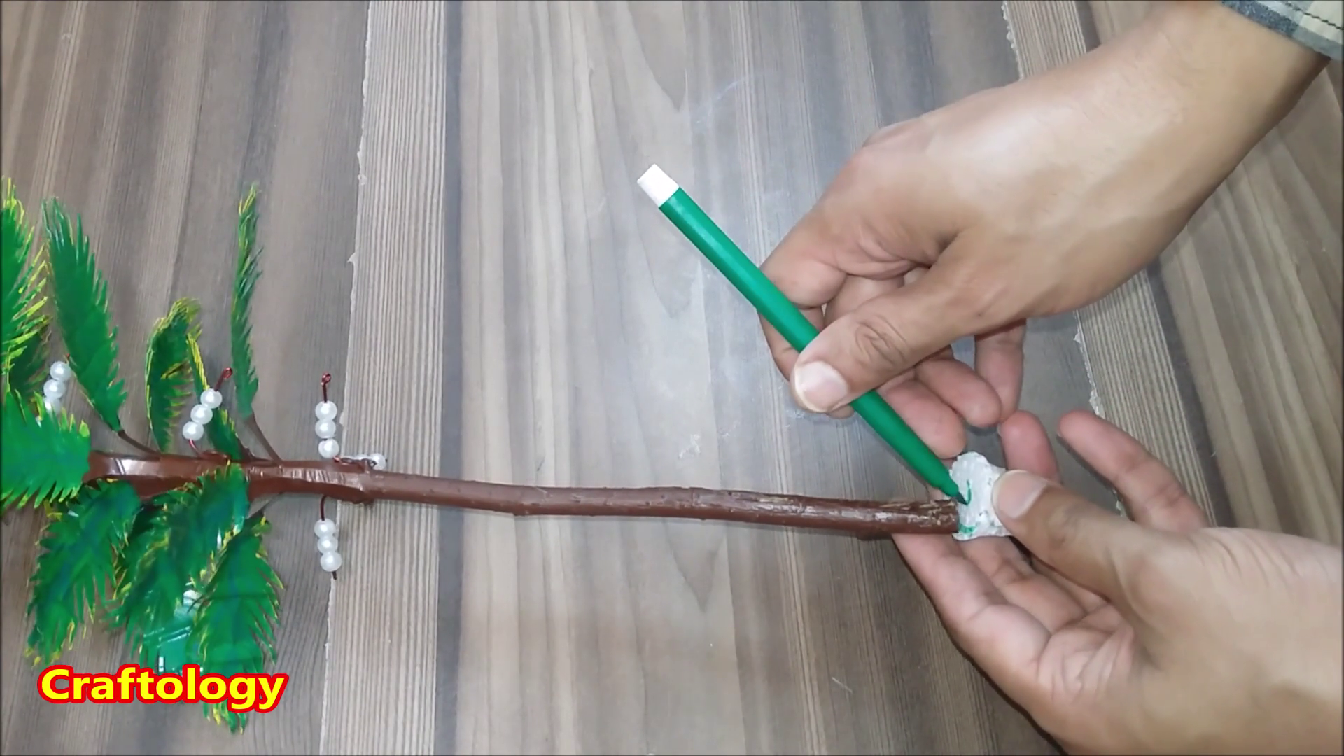 How to Make Artificial Tree From Plastic Bottle|DIY Tree From Wine ...