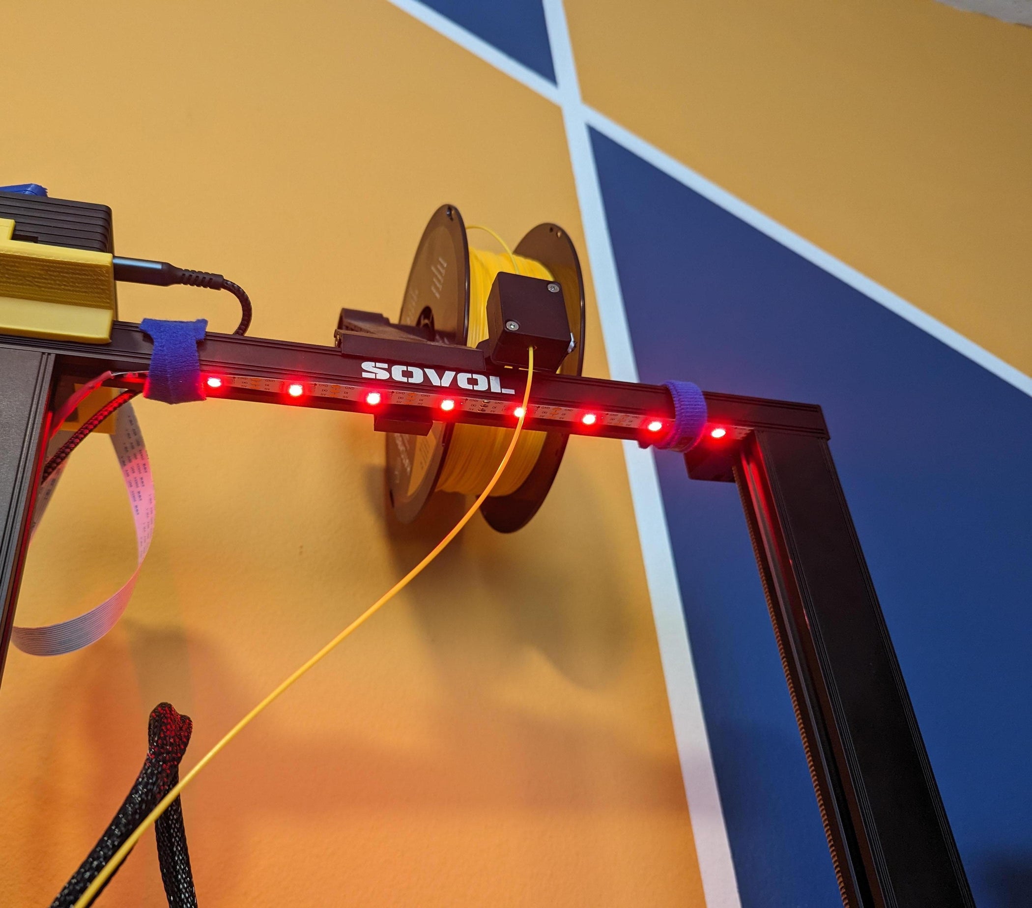 RGB LED Strip for 3D Printer With Octoprint : 3 Steps (with Pictures ...