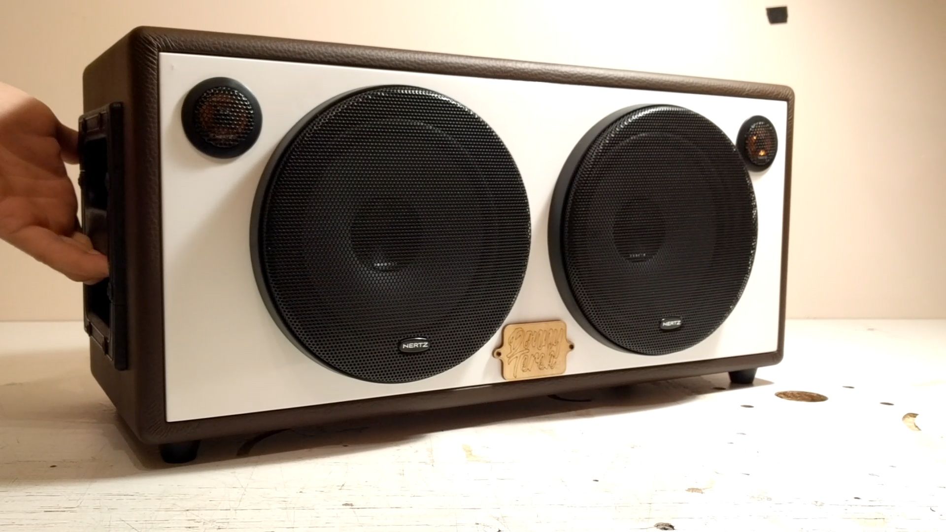 DIY Bluetooth Boombox Speaker | HOW TO : 13 Steps (with Pictures ...