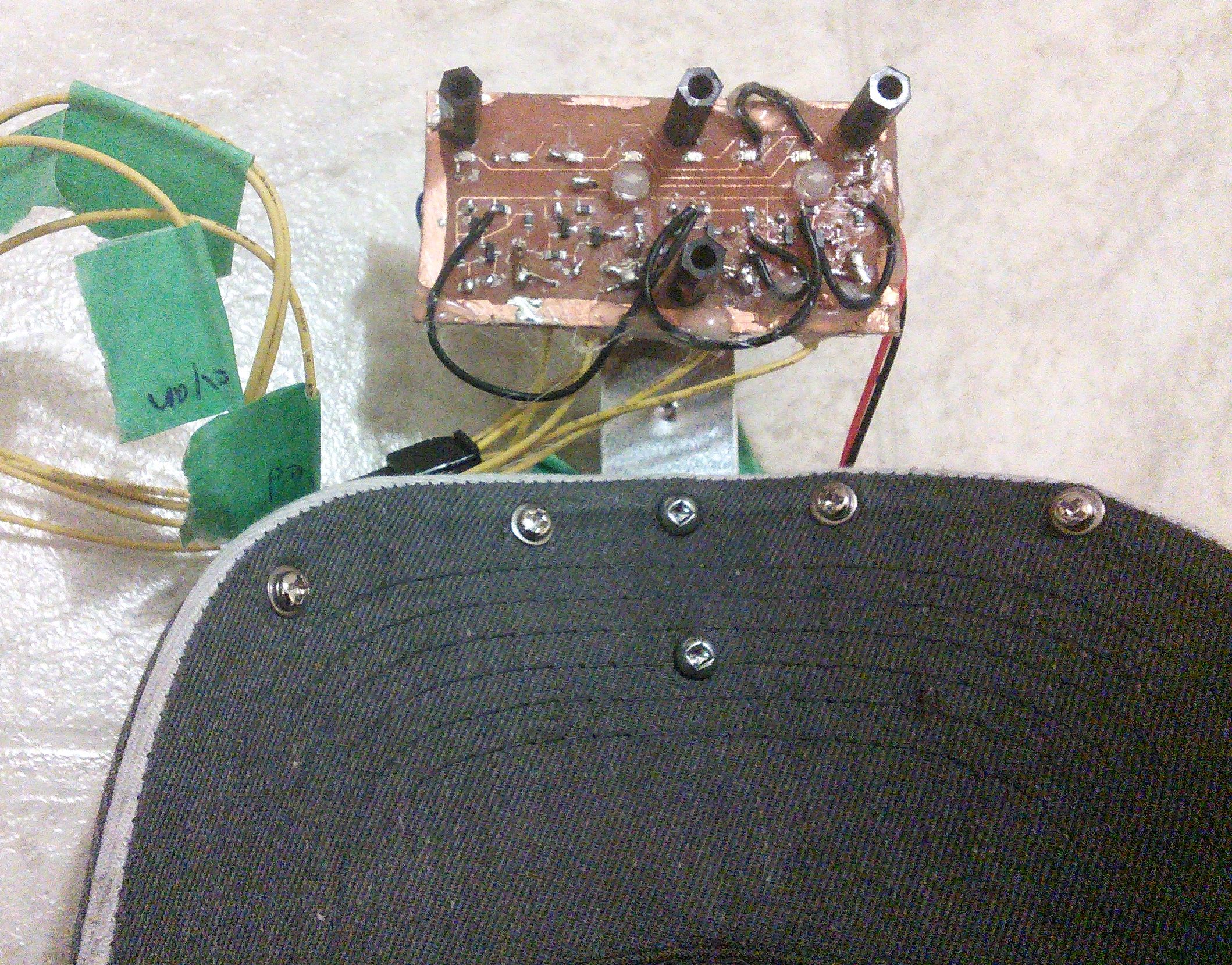 Visor Mounted Multi-Colour LED Light Therapy Lamp : 9 Steps (with ...