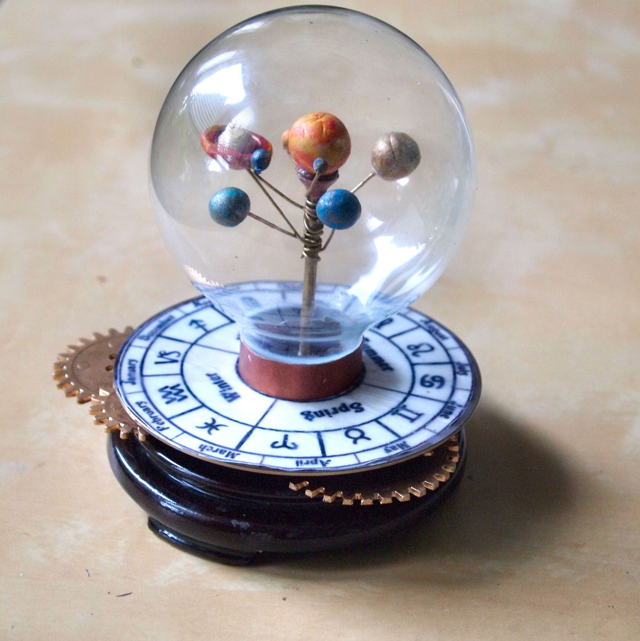 Miniature Revolving Solar System : 10 Steps (with Pictures) - Instructables