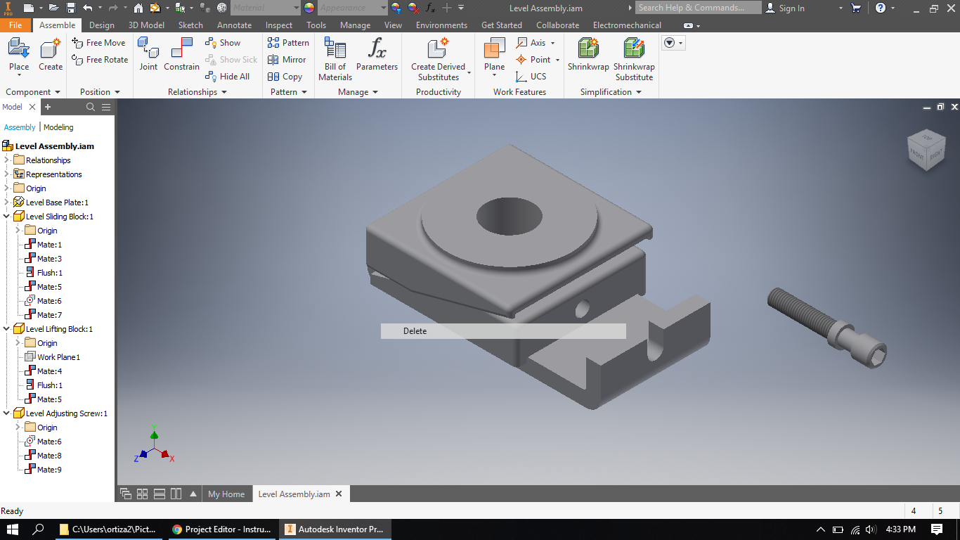 How to Make an Assembly in Inventor : 28 Steps - Instructables