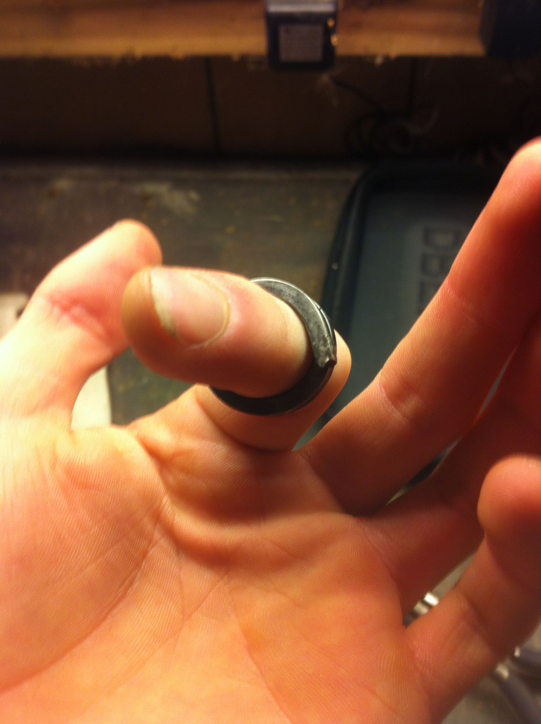 Simple Silver Ring With Tension Set Gemstone : 7 Steps (with Pictures ...