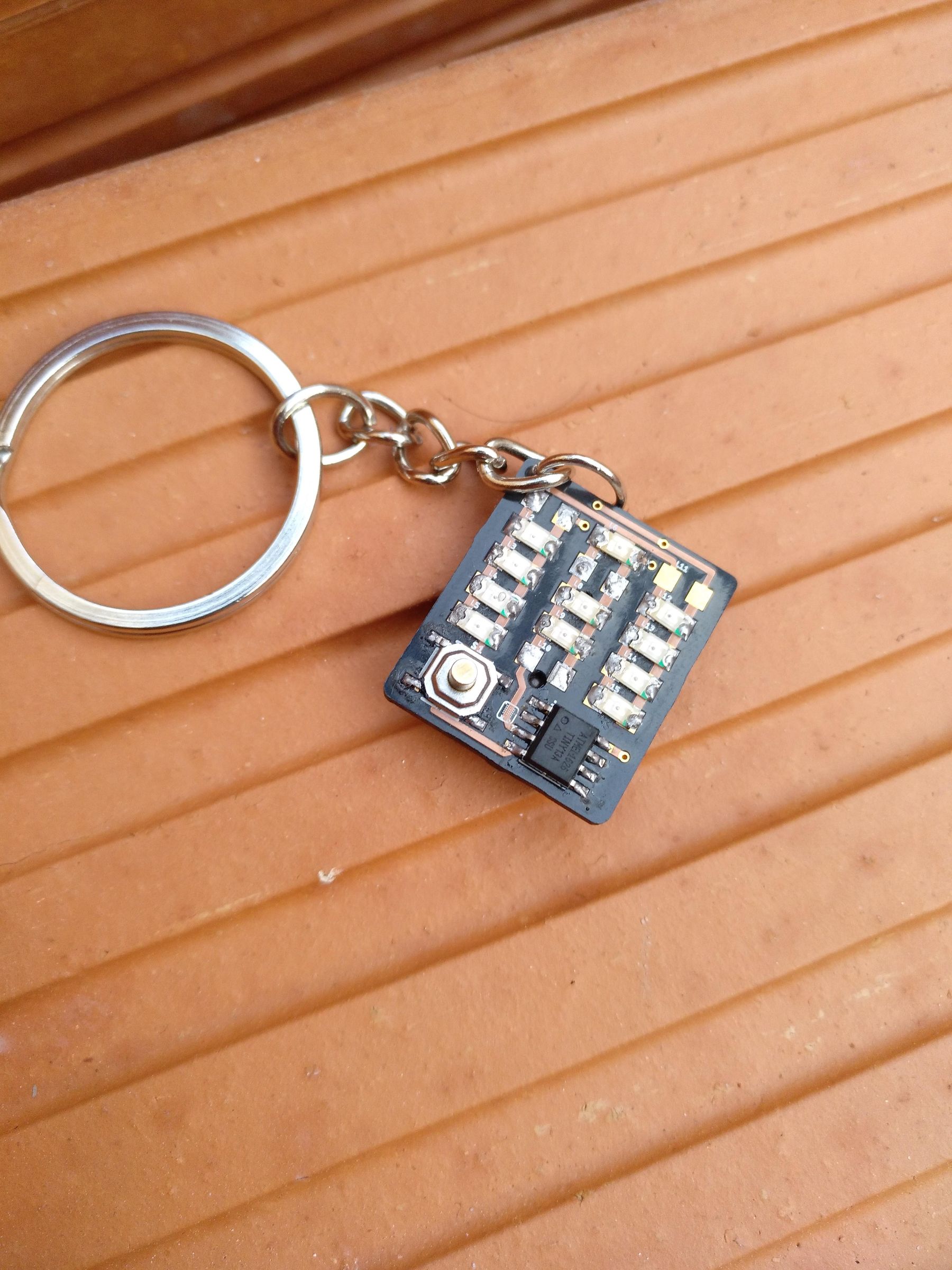 Attiny LED Letter Keychain : 6 Steps (with Pictures) - Instructables