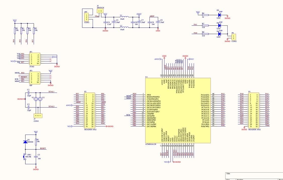Getting Started With a Bare Bone AVR128 Board : 9 Steps - Instructables