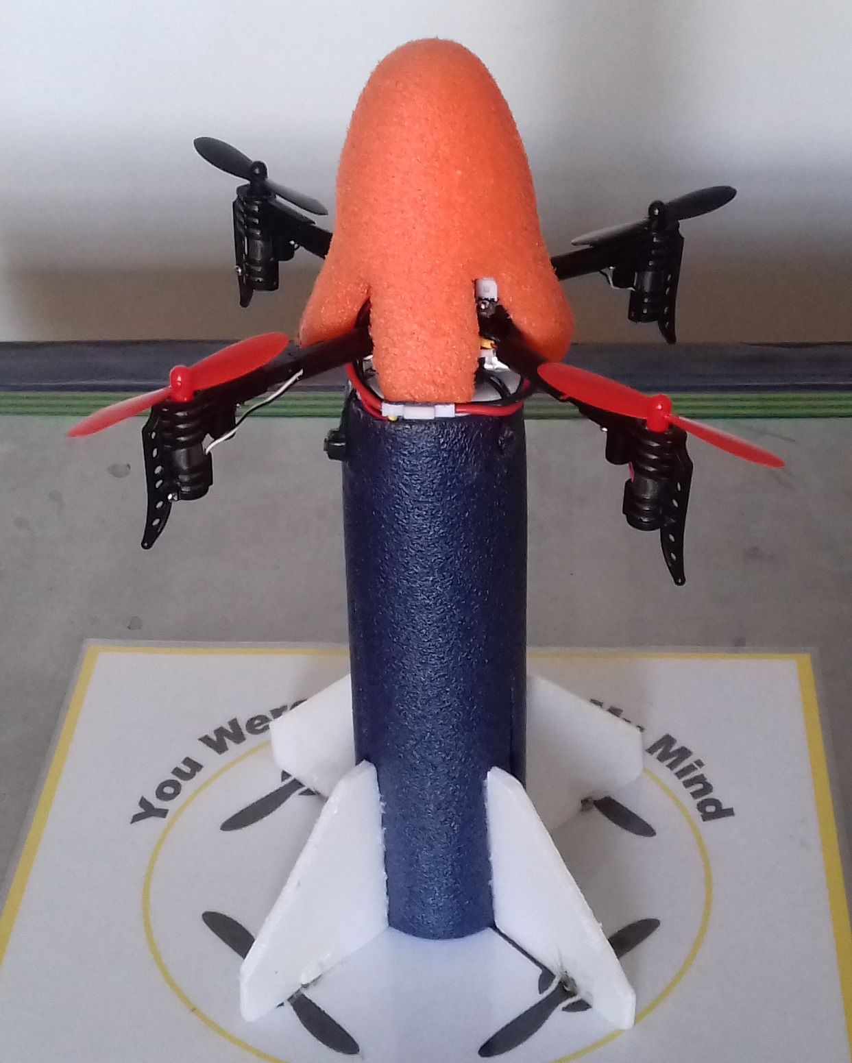 Landing a Remote Controlled Air Compressed Projectile Vertically Aka ...