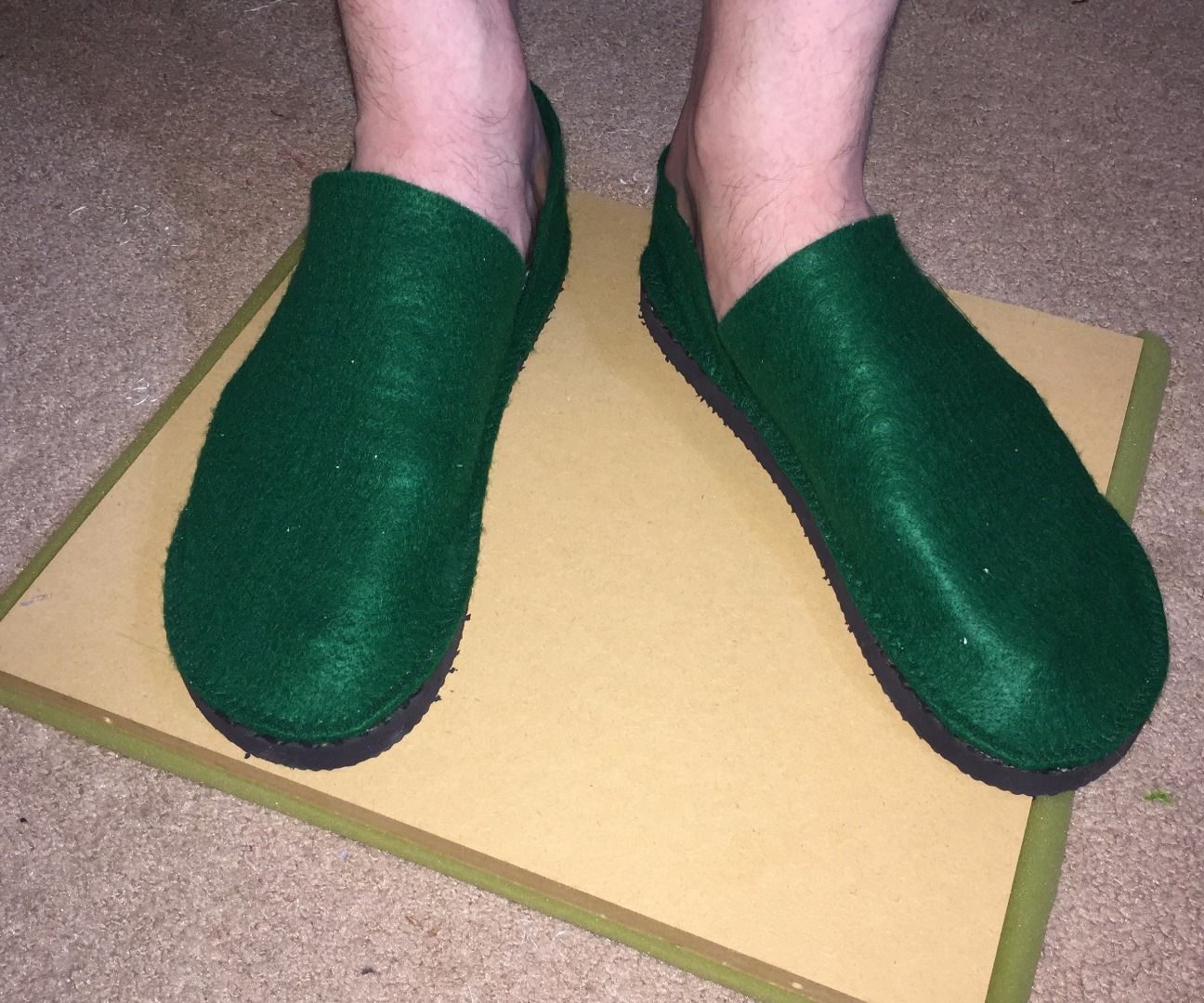 Felt Costume Shoes With Heavy Sole : 17 Steps (with Pictures ...