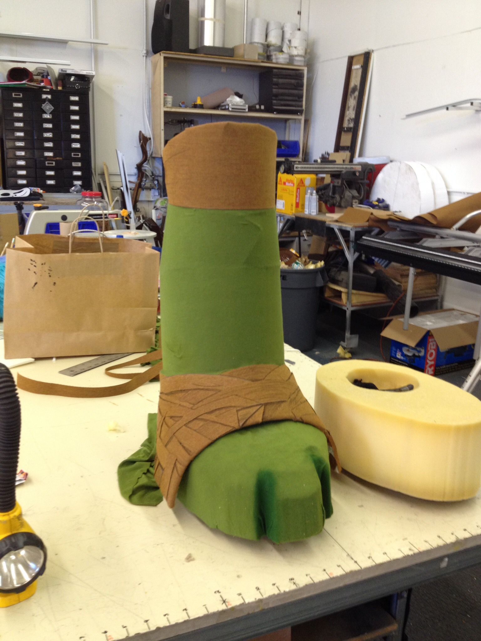 How To Make A Ninja Turtle Shell Out Of Cardboard