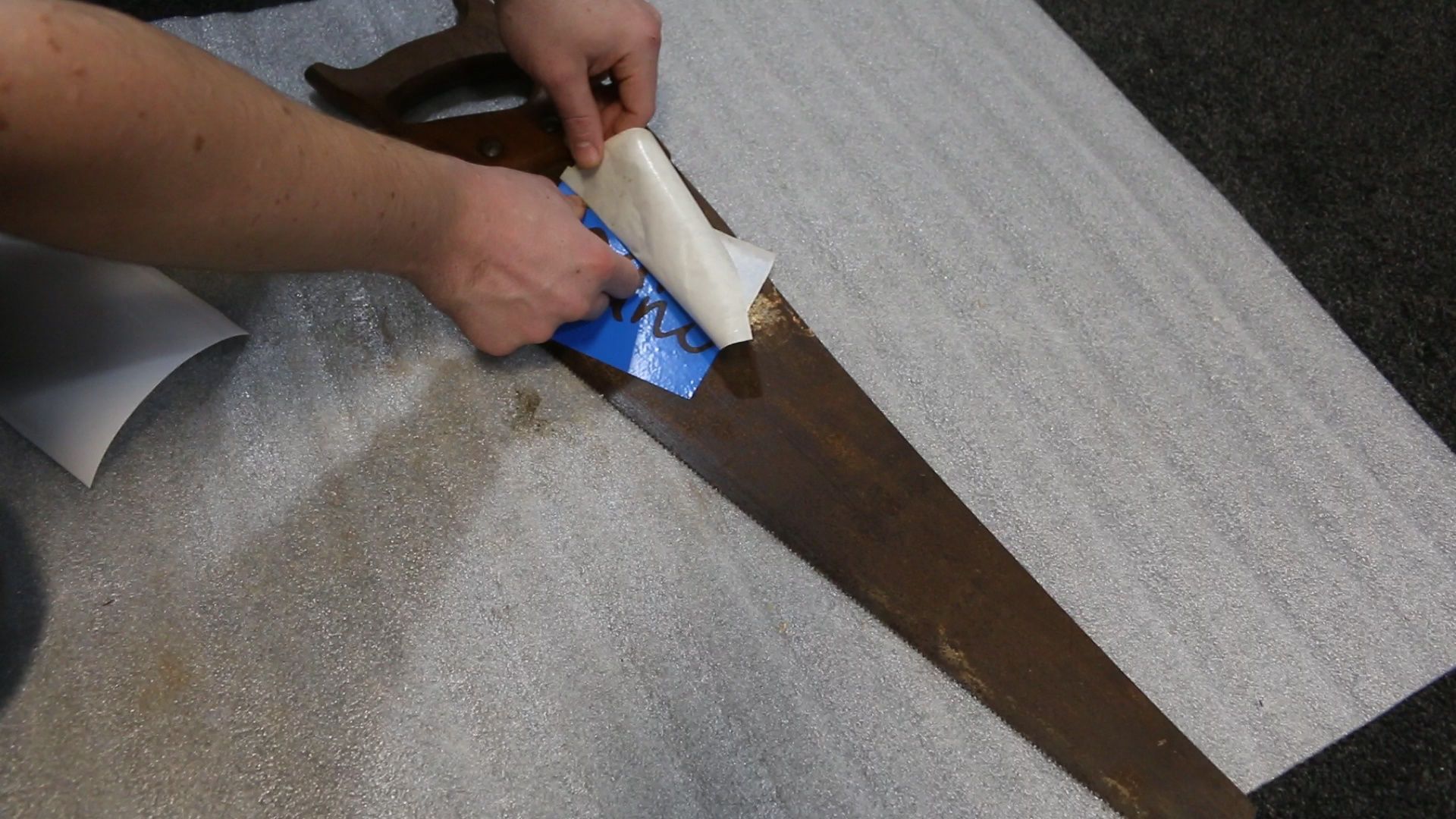 Sandblast Rust to Make a Sign - Gift Idea : 4 Steps (with Pictures ...