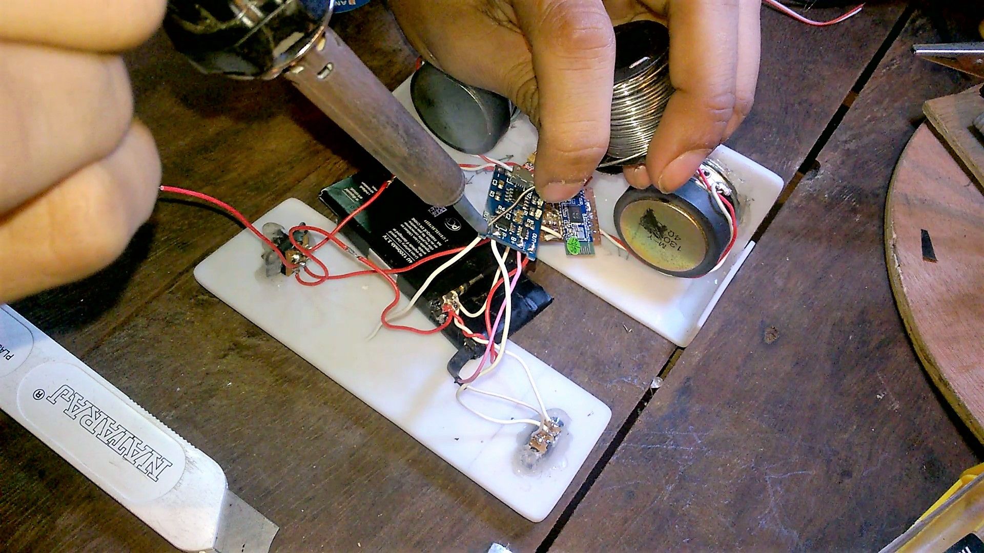 DIY Mini Bluetooth Speaker (BoombeAt :) : 20 Steps (with Pictures ...