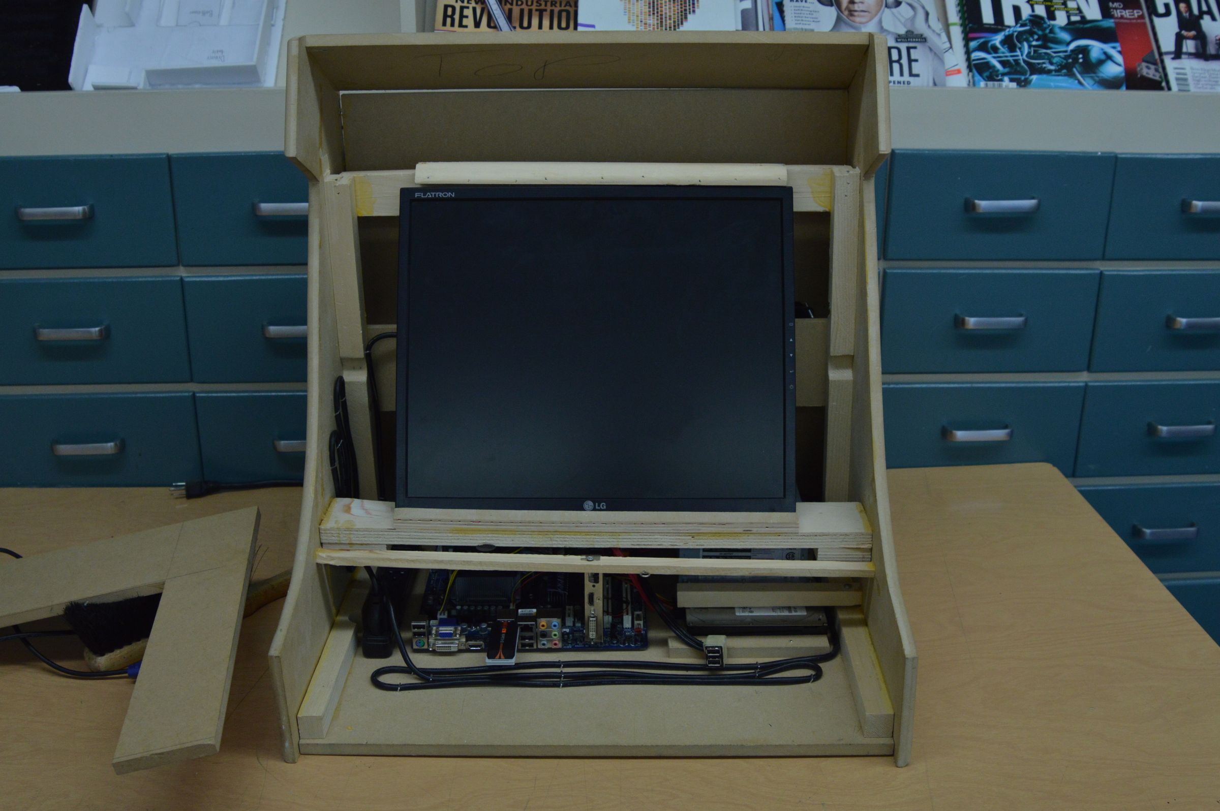 PC Powered Bartop Arcade Machine Running LaunchBox : 7 Steps ...