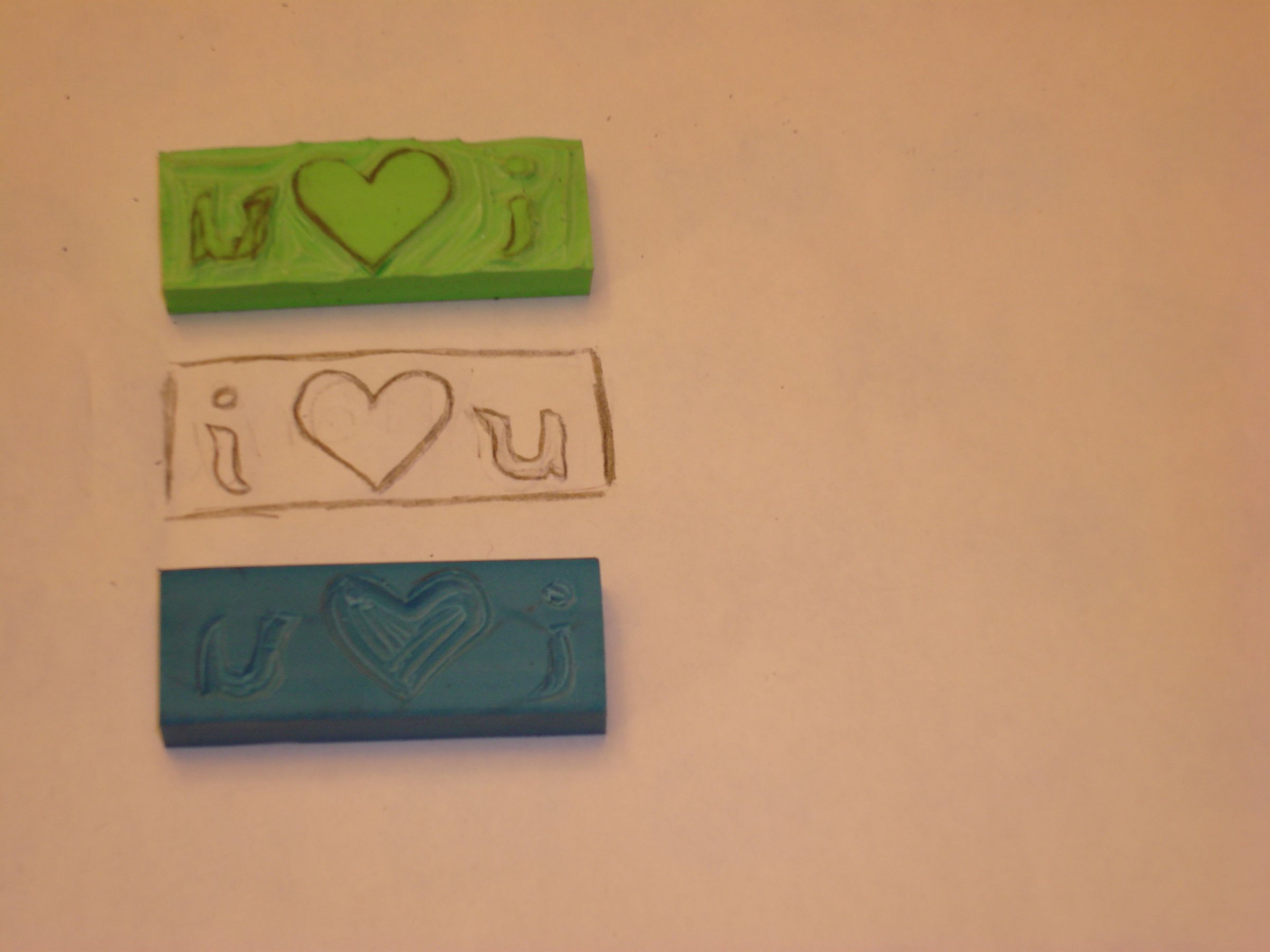 Rubber Stamp Simple Designs