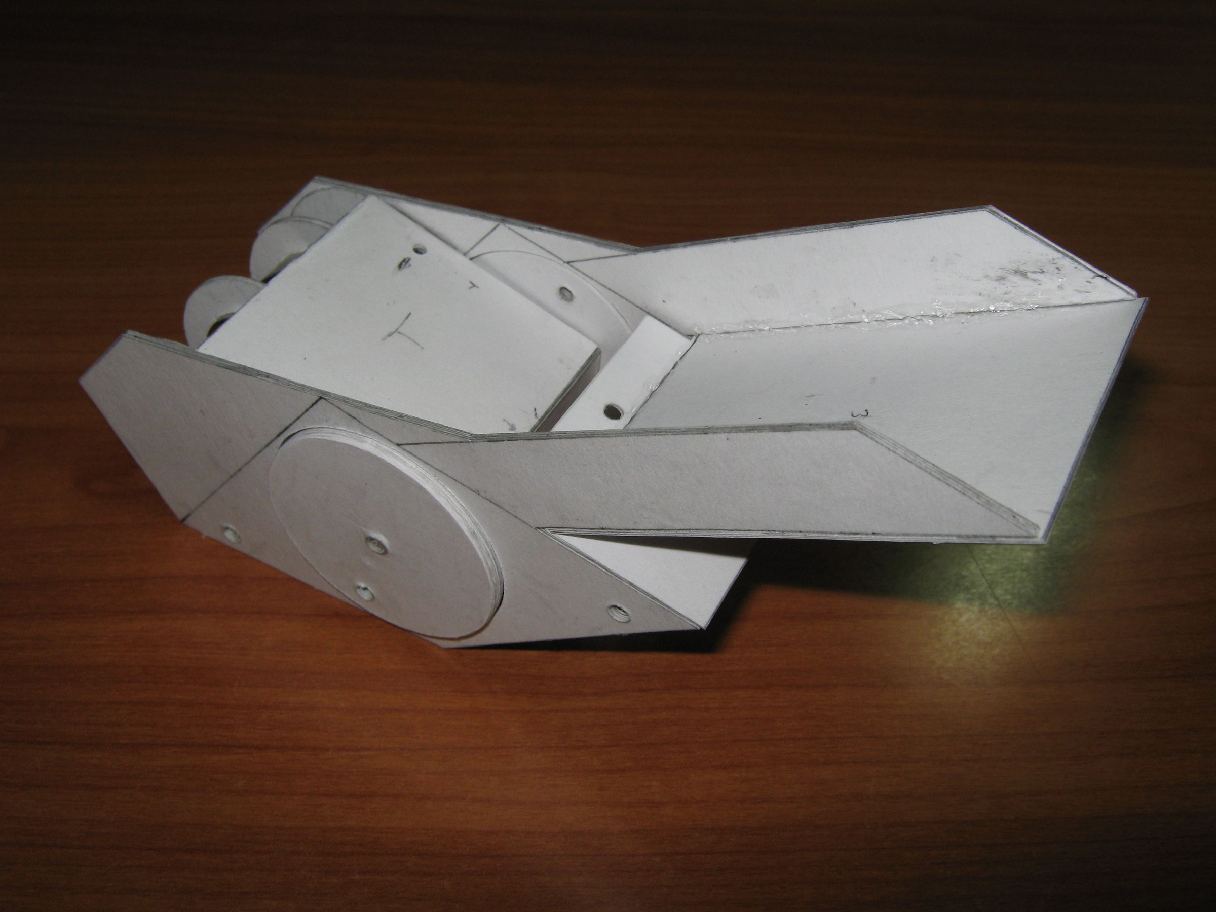 Paper Motorized Walking Machine "Sculpture" : 37 Steps (with Pictures ...