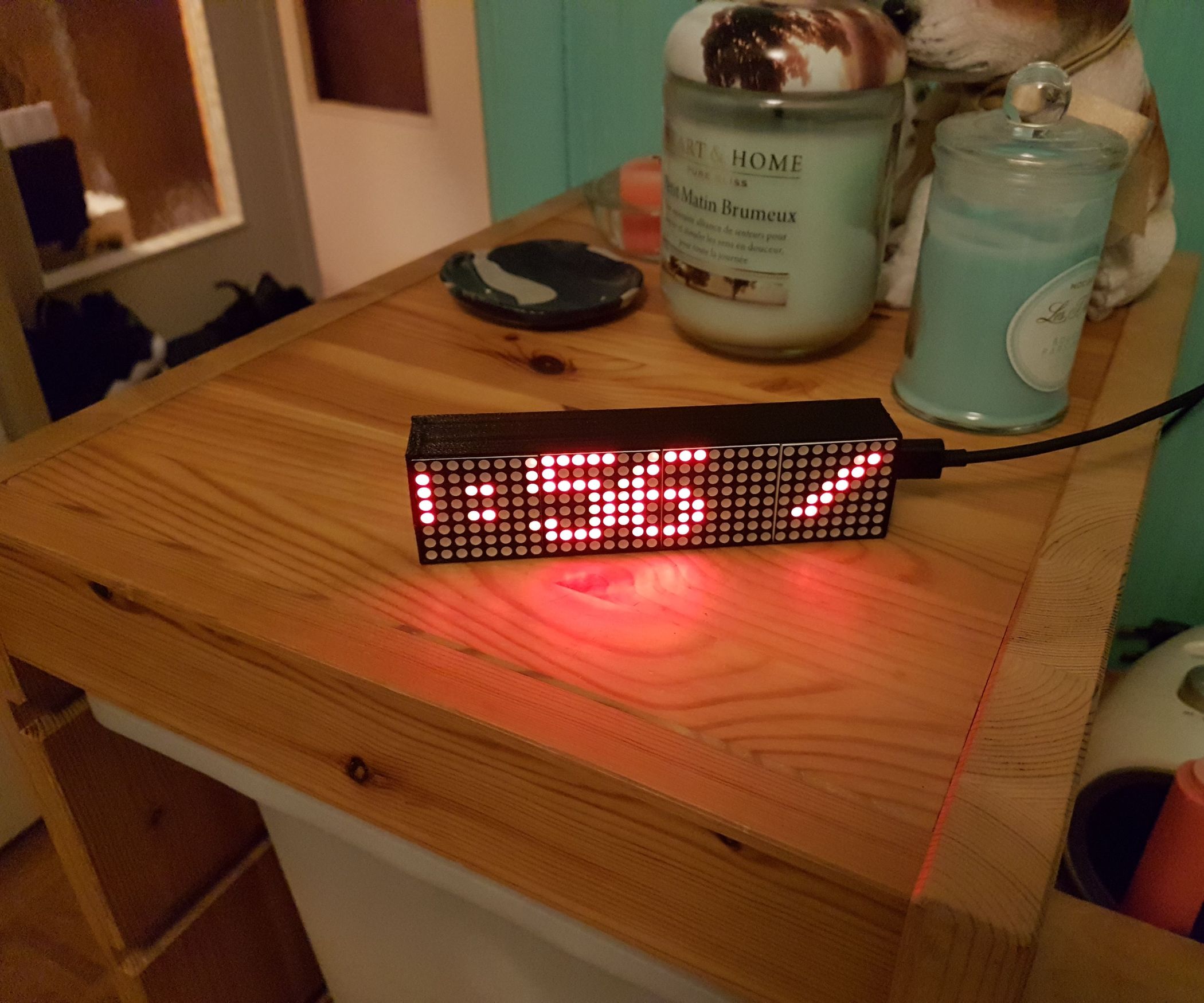 Smart Led Messenger, Connected Displayer : 4 Steps (with Pictures ...