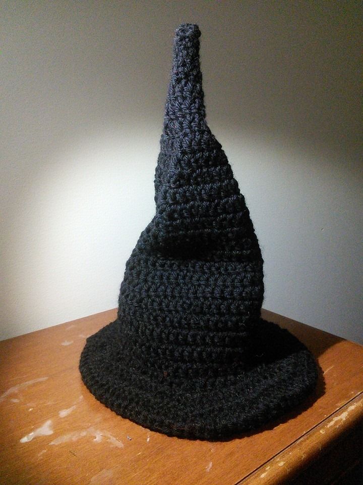 Crocheted Wizard/Witch Hat : 3 Steps (with Pictures) - Instructables