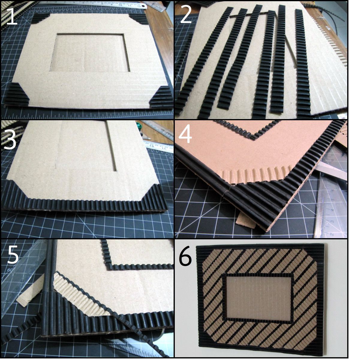 Designer Cardboard Photo Frames, a Mega Tutorial : 11 Steps (with ...