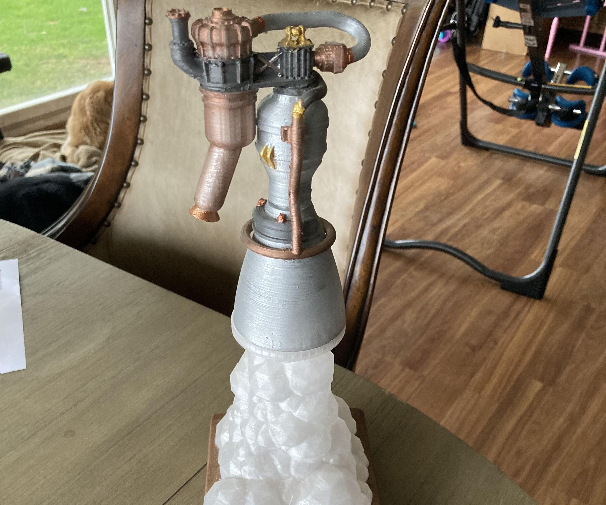 SpaceX Merlin Engine Launch Lamp : 6 Steps (with Pictures) - Instructables