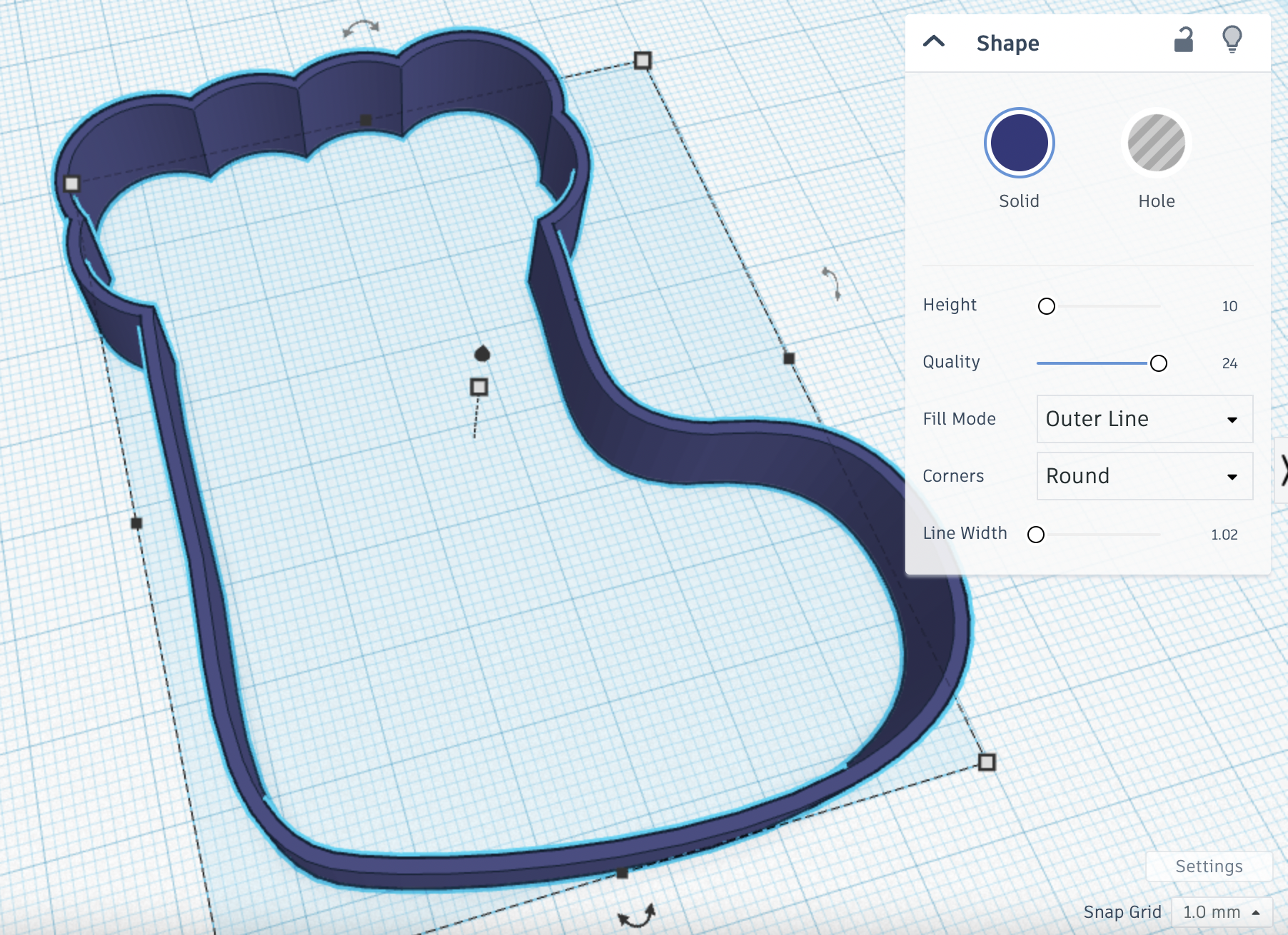 Make a Cookie Cutter With Tinkercad : 5 Steps (with Pictures ...