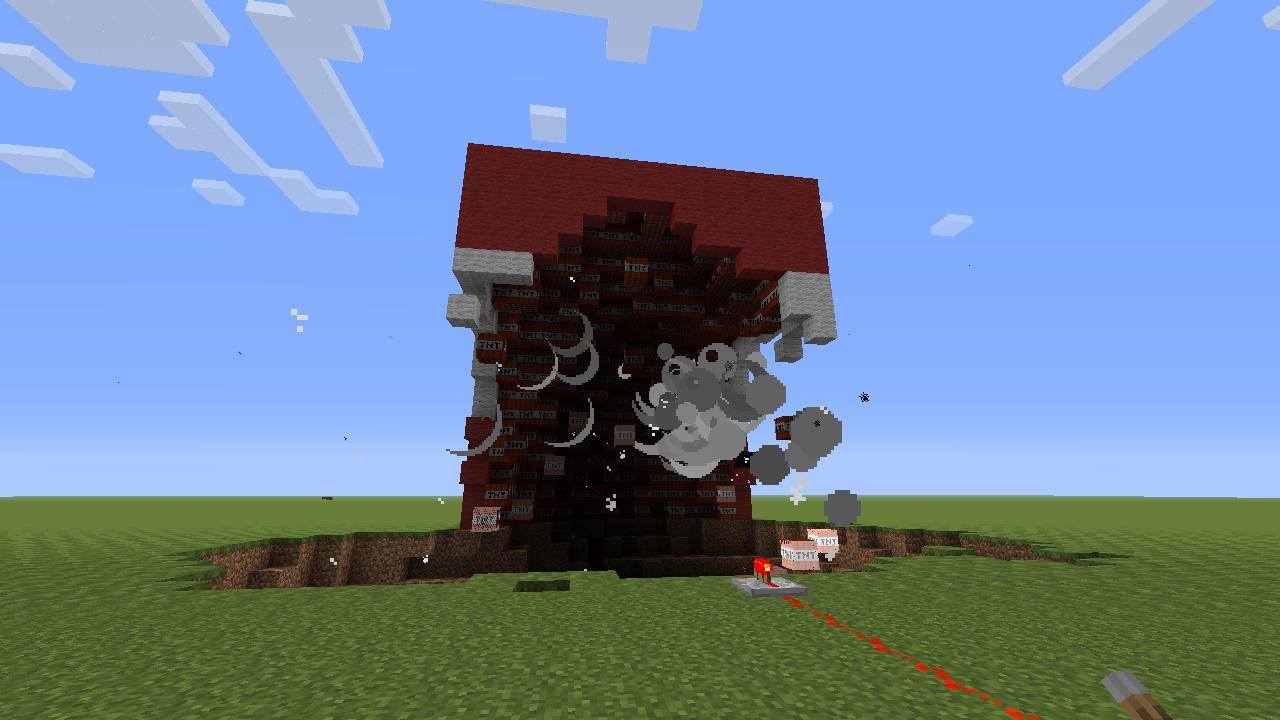 How to Make a Giant Minecraft TNT Block That Explodes! : 9 Steps ...