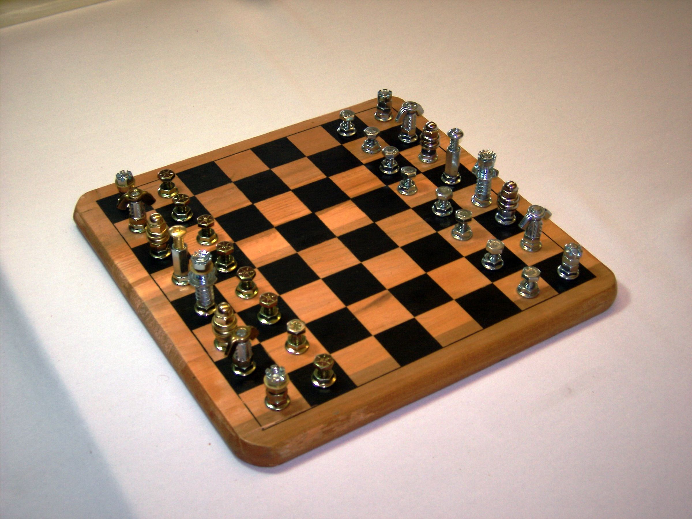 Hardware Chess Set : 8 Steps (with Pictures) - Instructables