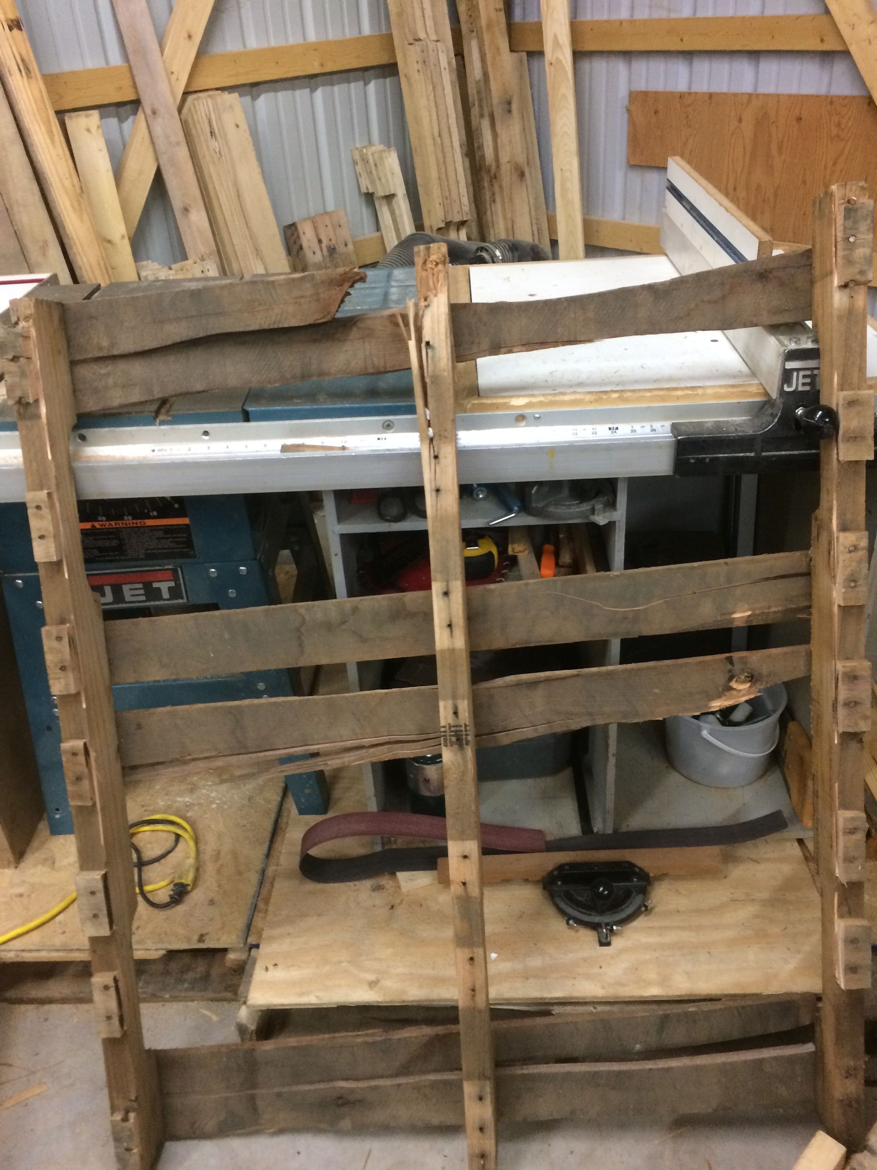 Pallet Wood American Flag (A.K.A. the Pyro Flag) : 15 Steps (with ...