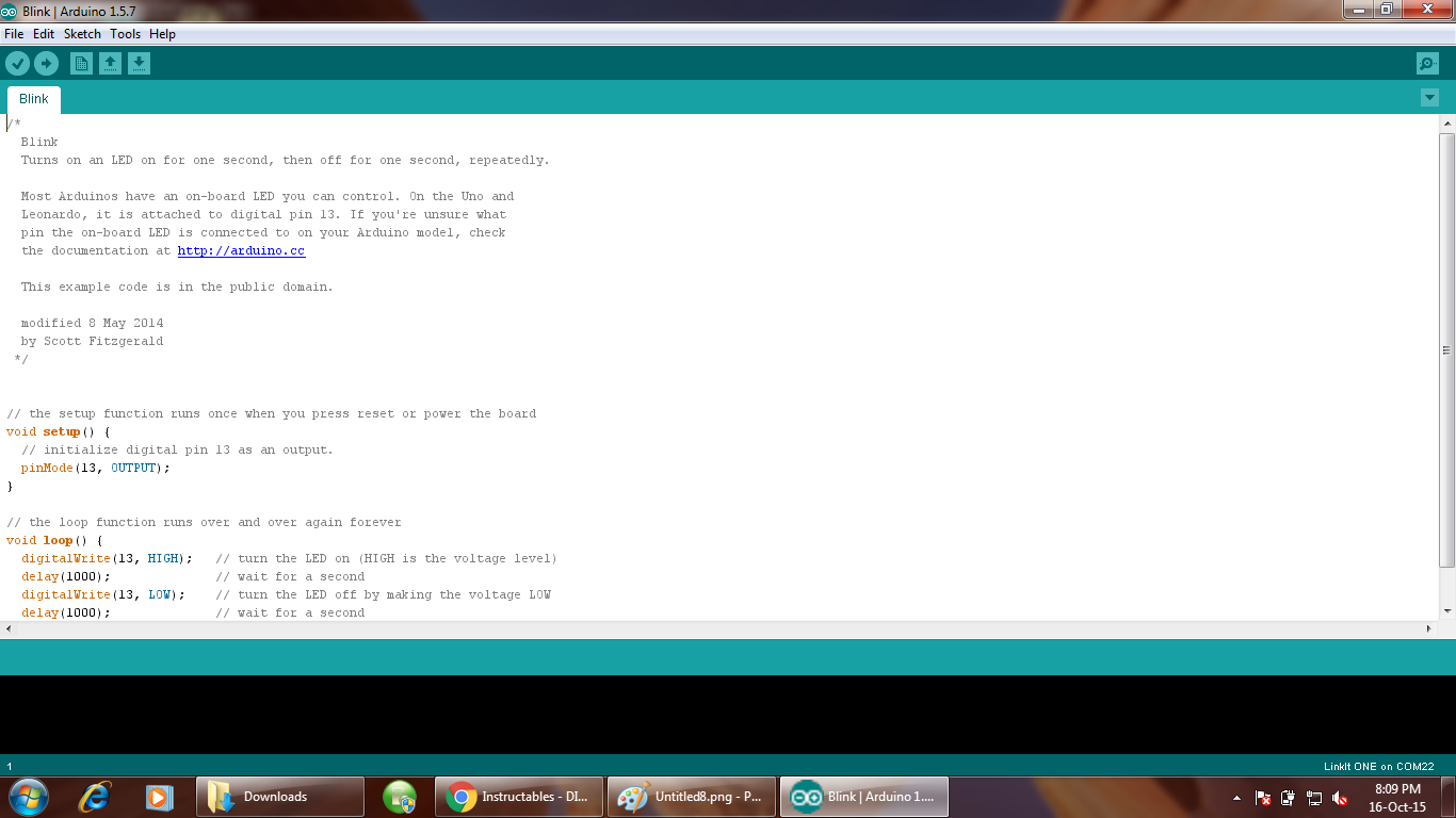 LinkIt ONE Getting Started Guide : 10 Steps - Instructables