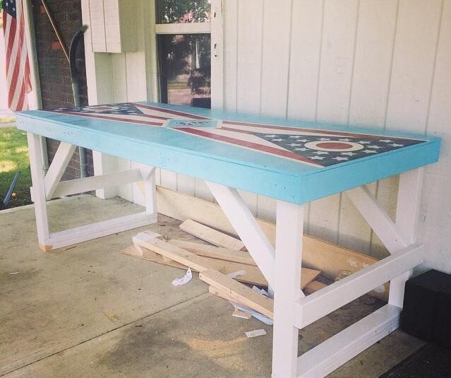 How to Build a Durable Party Table : 10 Steps - Instructables