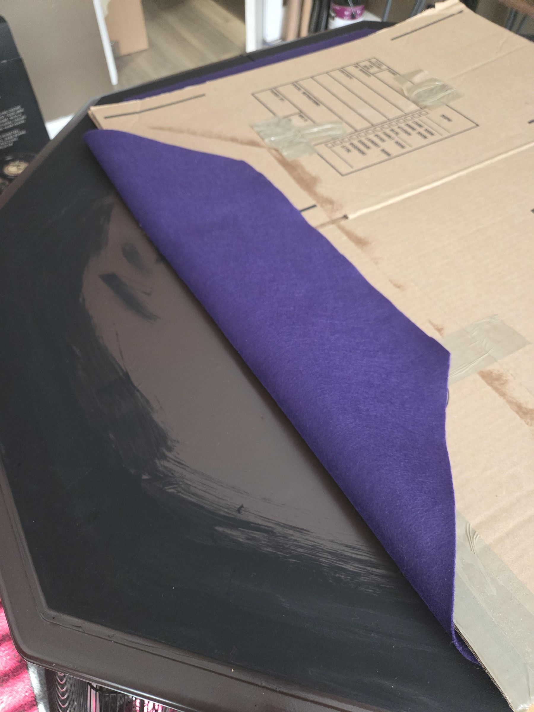 Purple Poker Table and Study Desk : 7 Steps (with Pictures) - Instructables