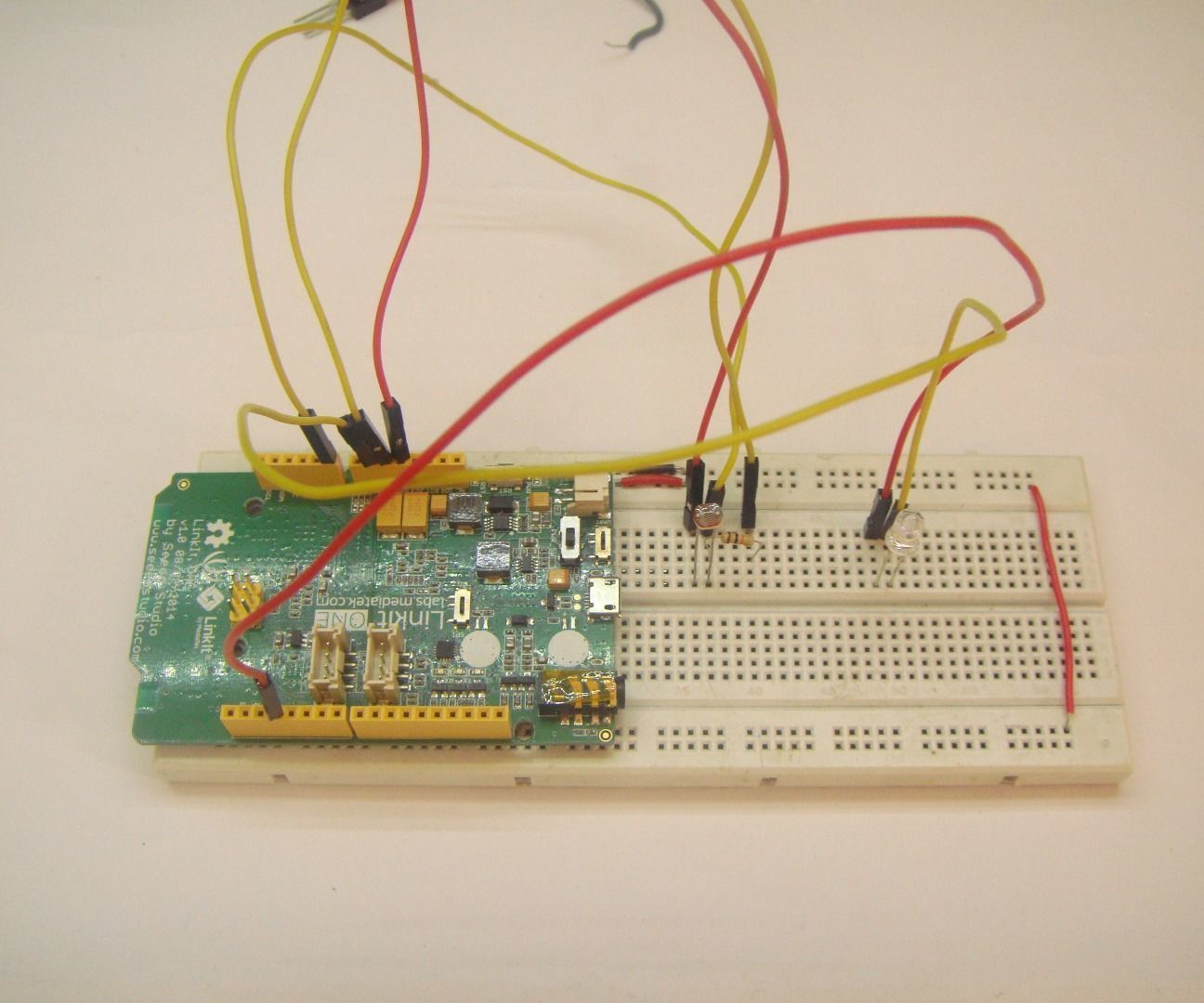 Twilight Switch Using Linkit One : 5 Steps - Instructables