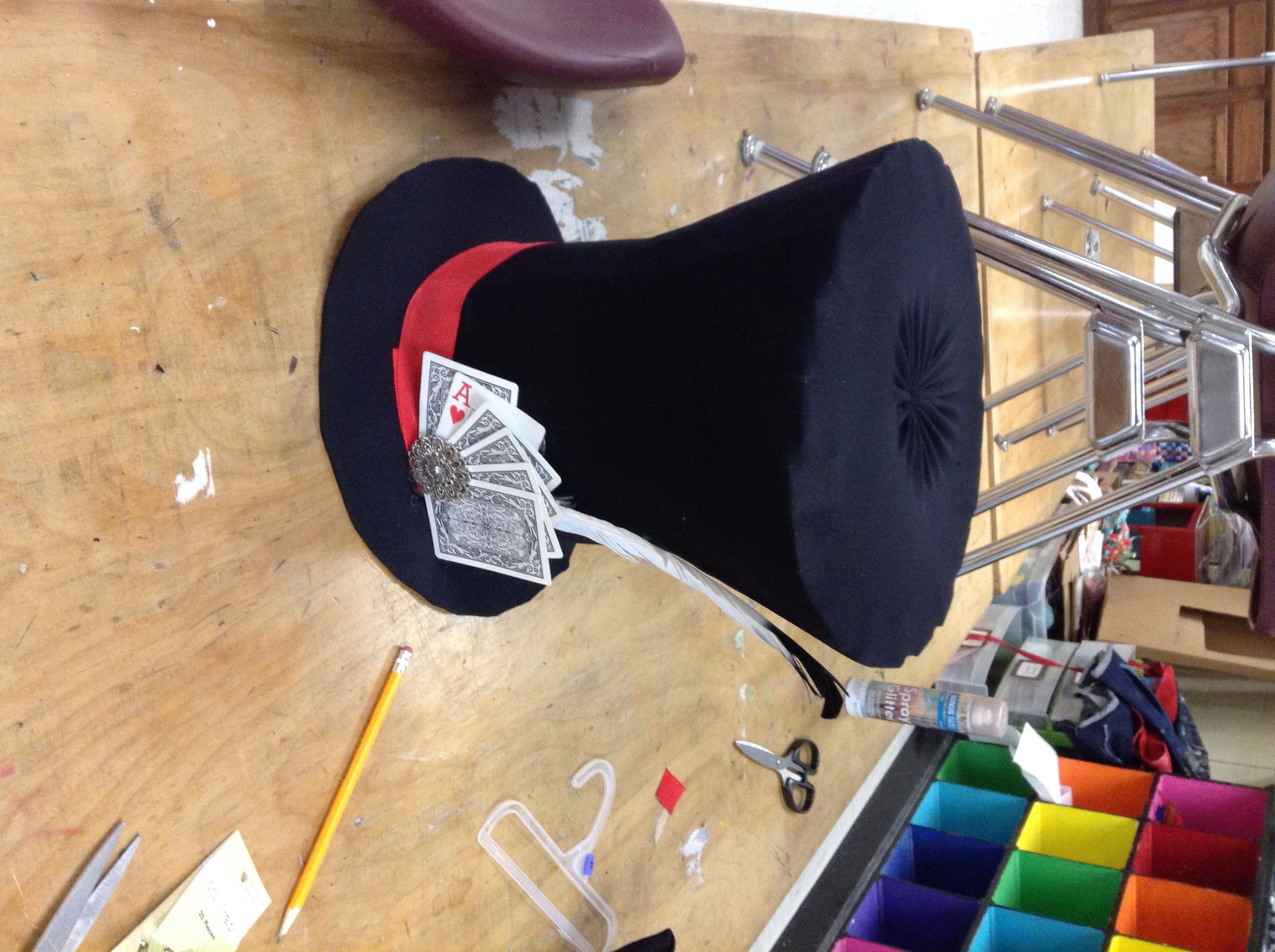 Mad Hatter Inspired Hat : 10 Steps (with Pictures) - Instructables