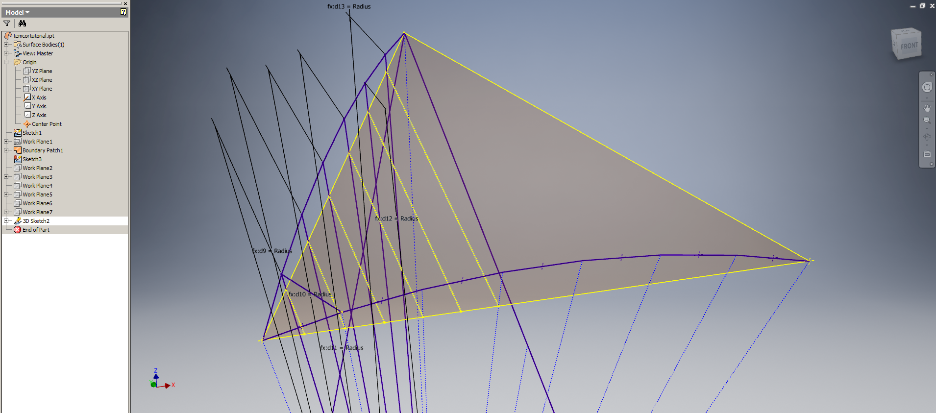 How to Create a Temcor-style Geodesic Dome in Autodesk Inventor : 8 ...