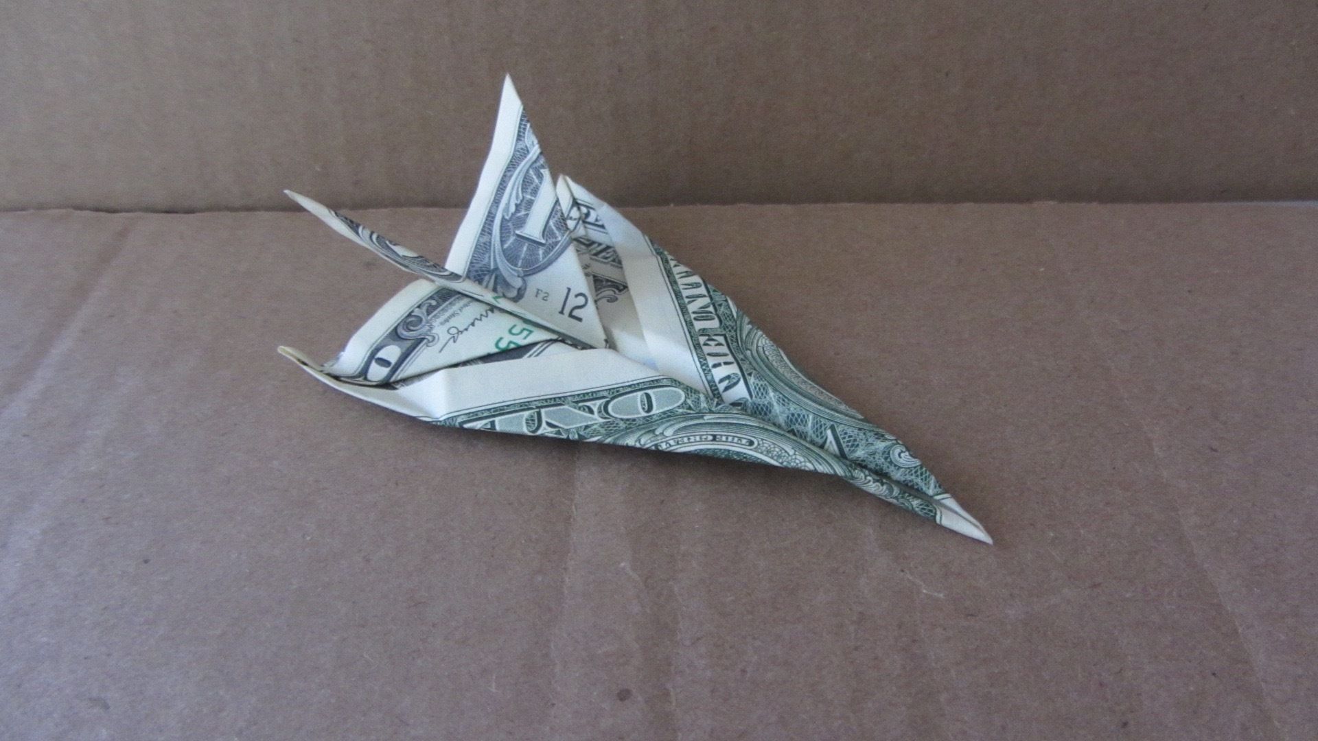 Dollar Bill Fighter Jet : 6 Steps - Instructables
