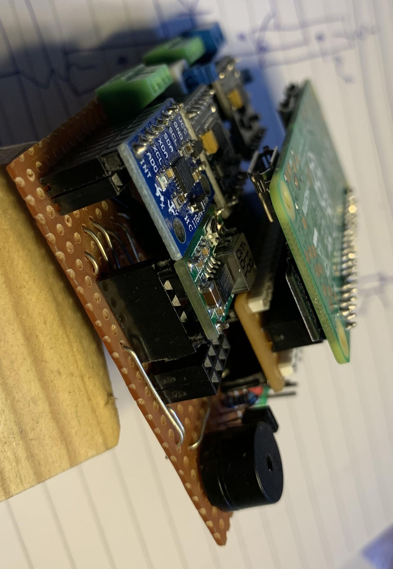 Raspberry Pi Zero 2W Robot Controller Board for L0Cost Robots Built on ...