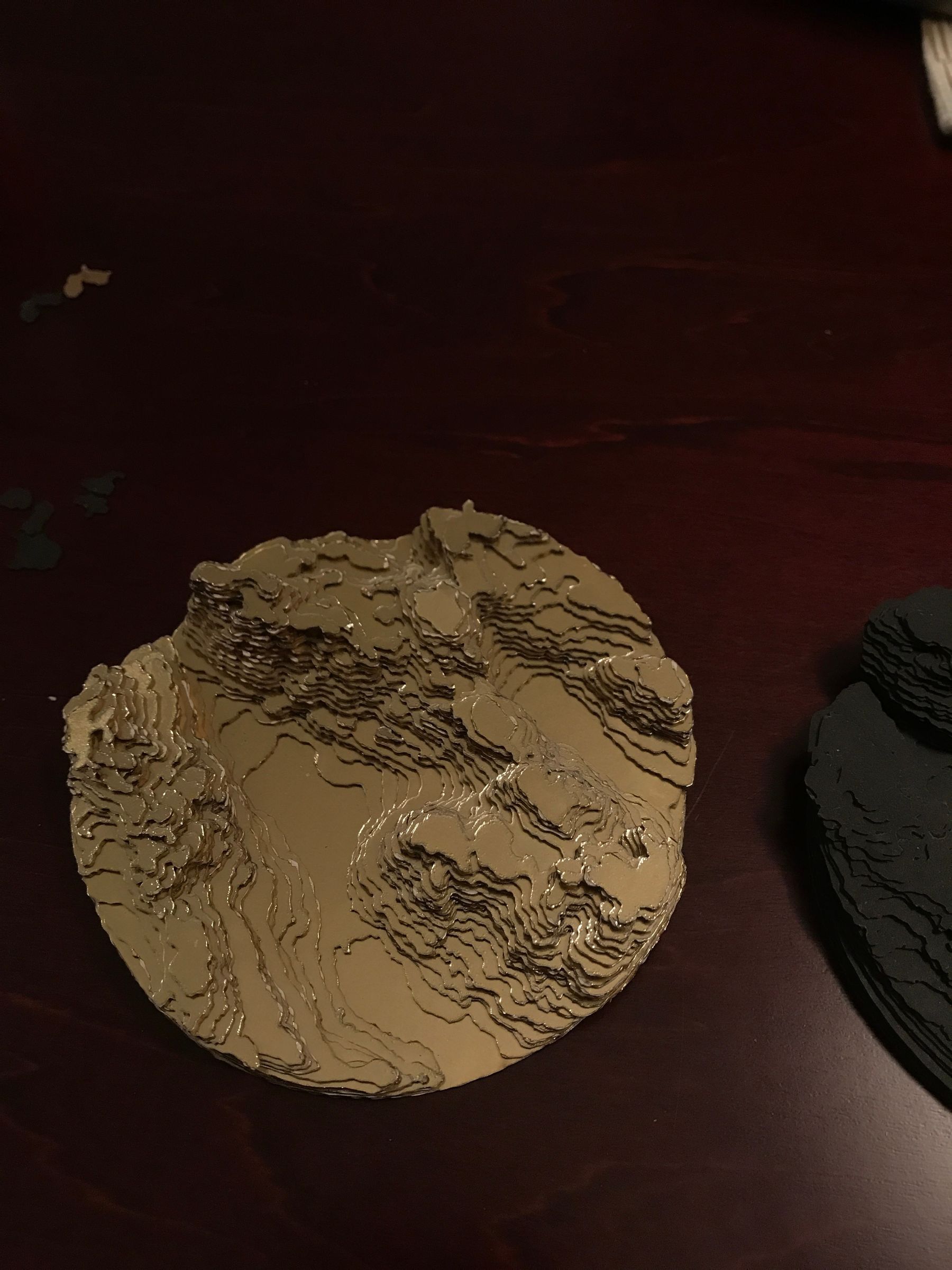 Layered Topographic Coasters : 8 Steps (with Pictures) - Instructables