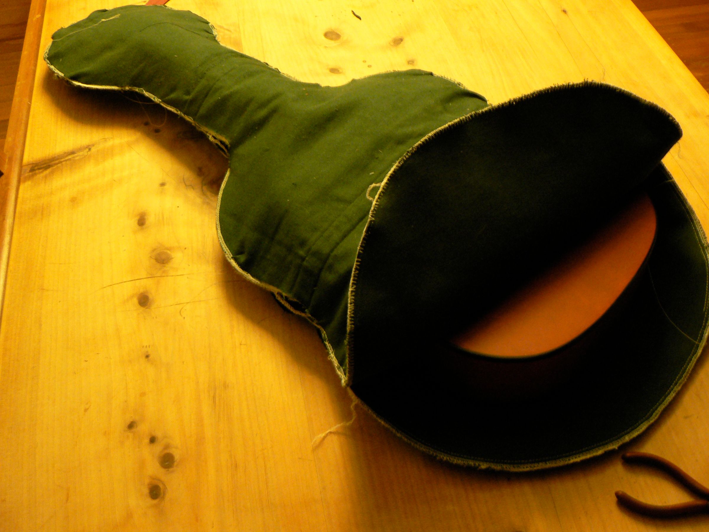 Make a Gig Bag for a Guitar Bass Ukulele Banjo : 12 Steps (with ...