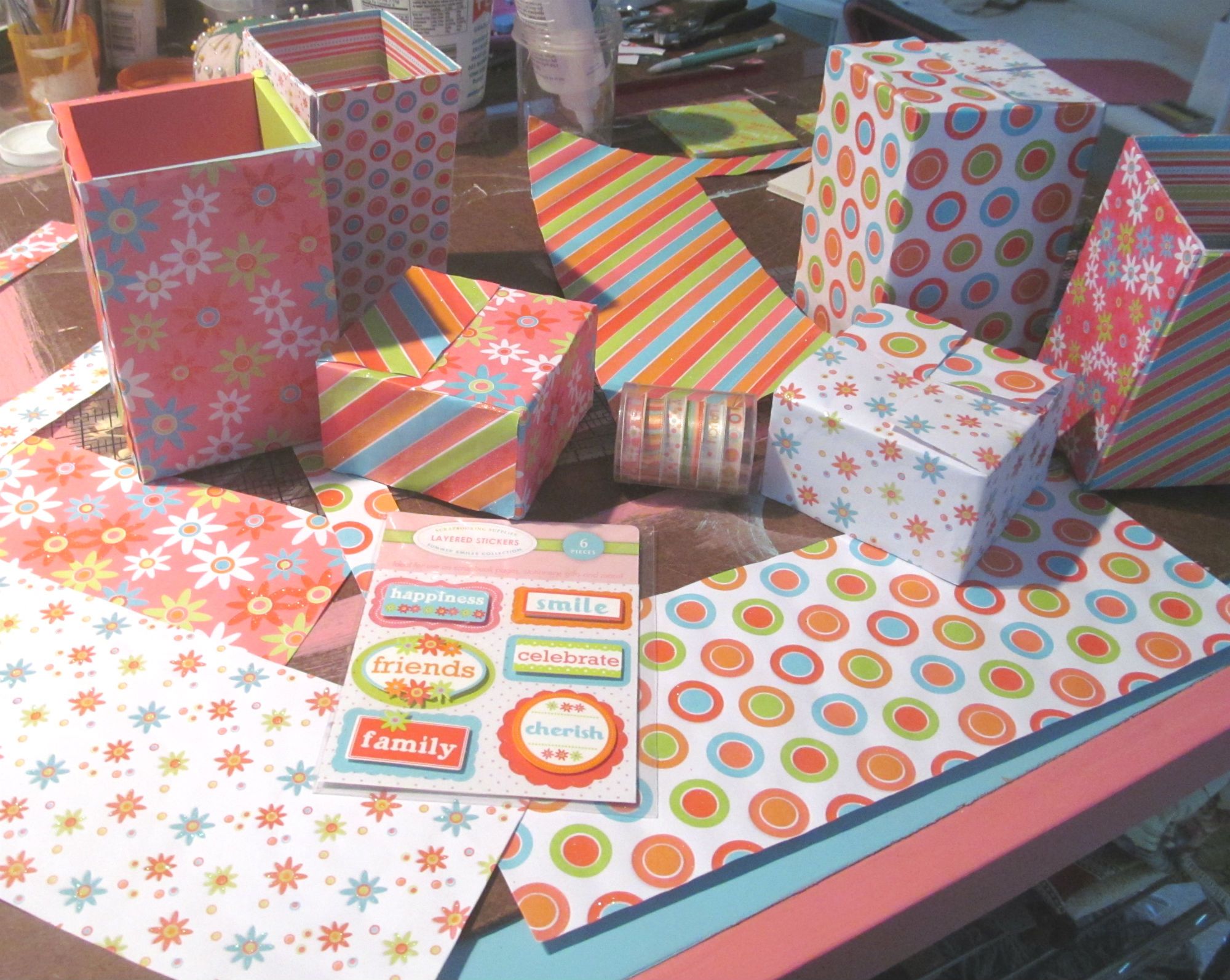 Scrapbook Paper Secret Compartment Box : 10 Steps - Instructables