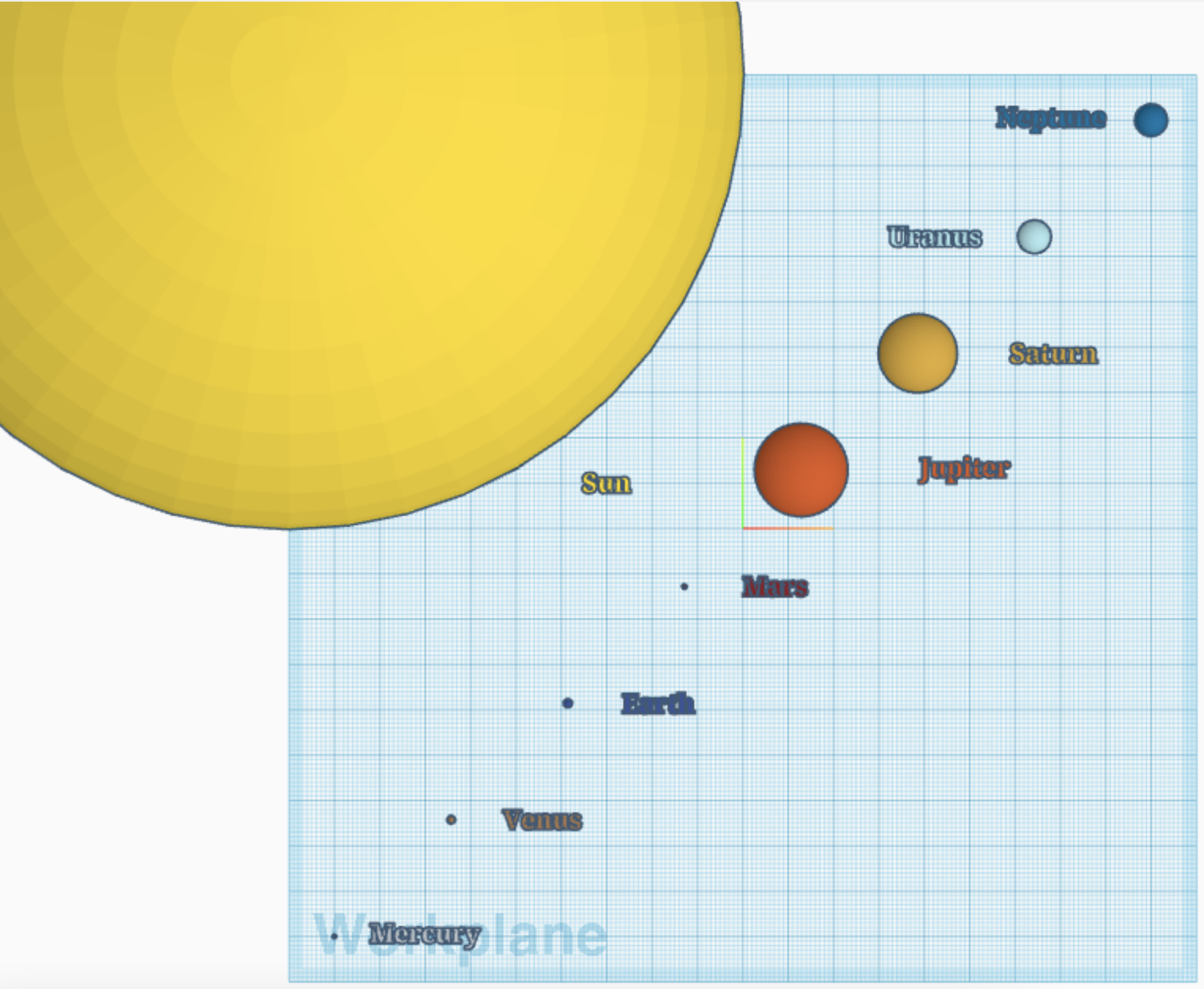 Scaling the Solar System With Tinkercad : 8 Steps (with Pictures ...