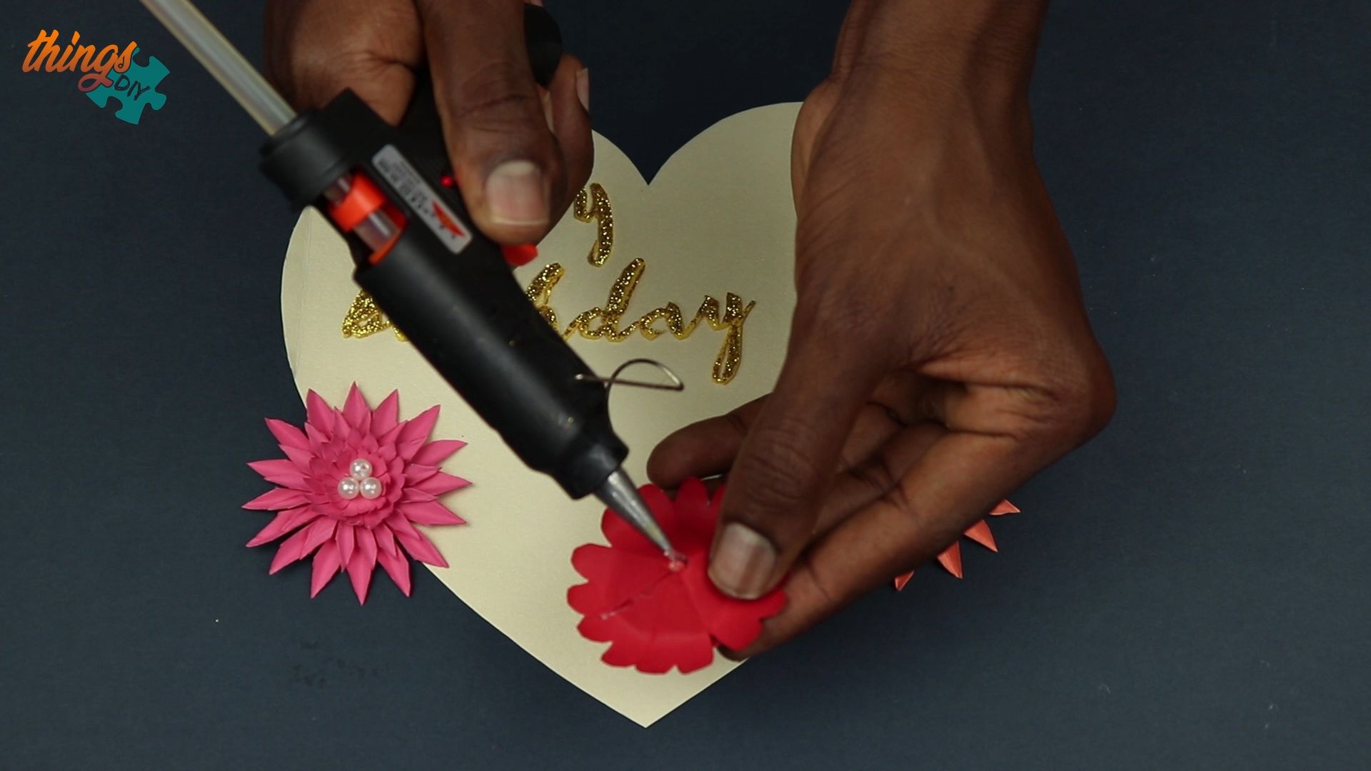 DIY Heart Shaped Birthday Card : 8 Steps - Instructables