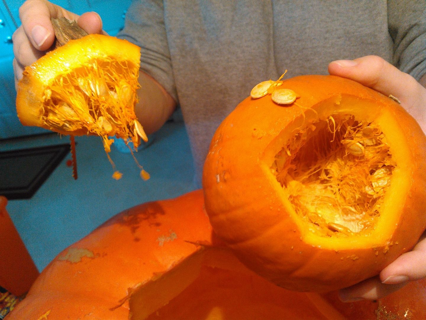 Chomper the Cannibal Pumpkin : 9 Steps (with Pictures) - Instructables