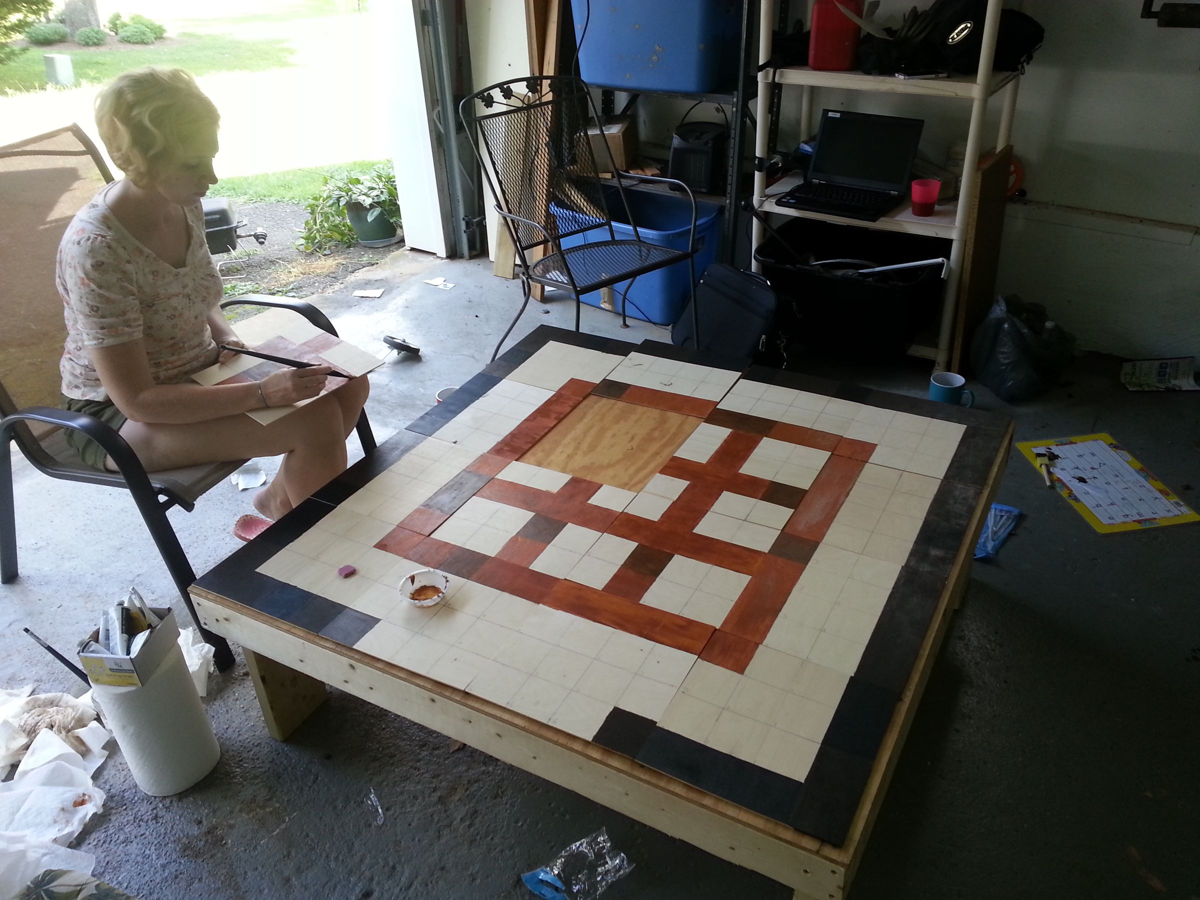 Minecraft Coffee Table : 4 Steps (with Pictures) - Instructables