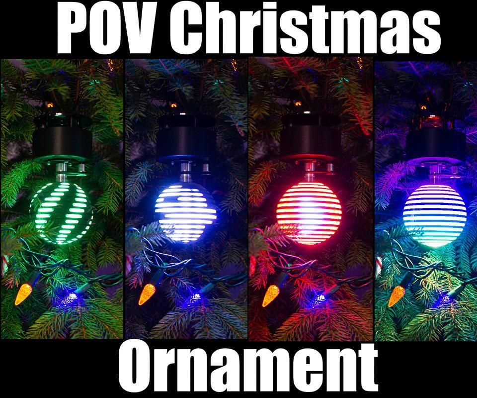 Persistence of Vision Christmas Ornament : 16 Steps (with Pictures ...
