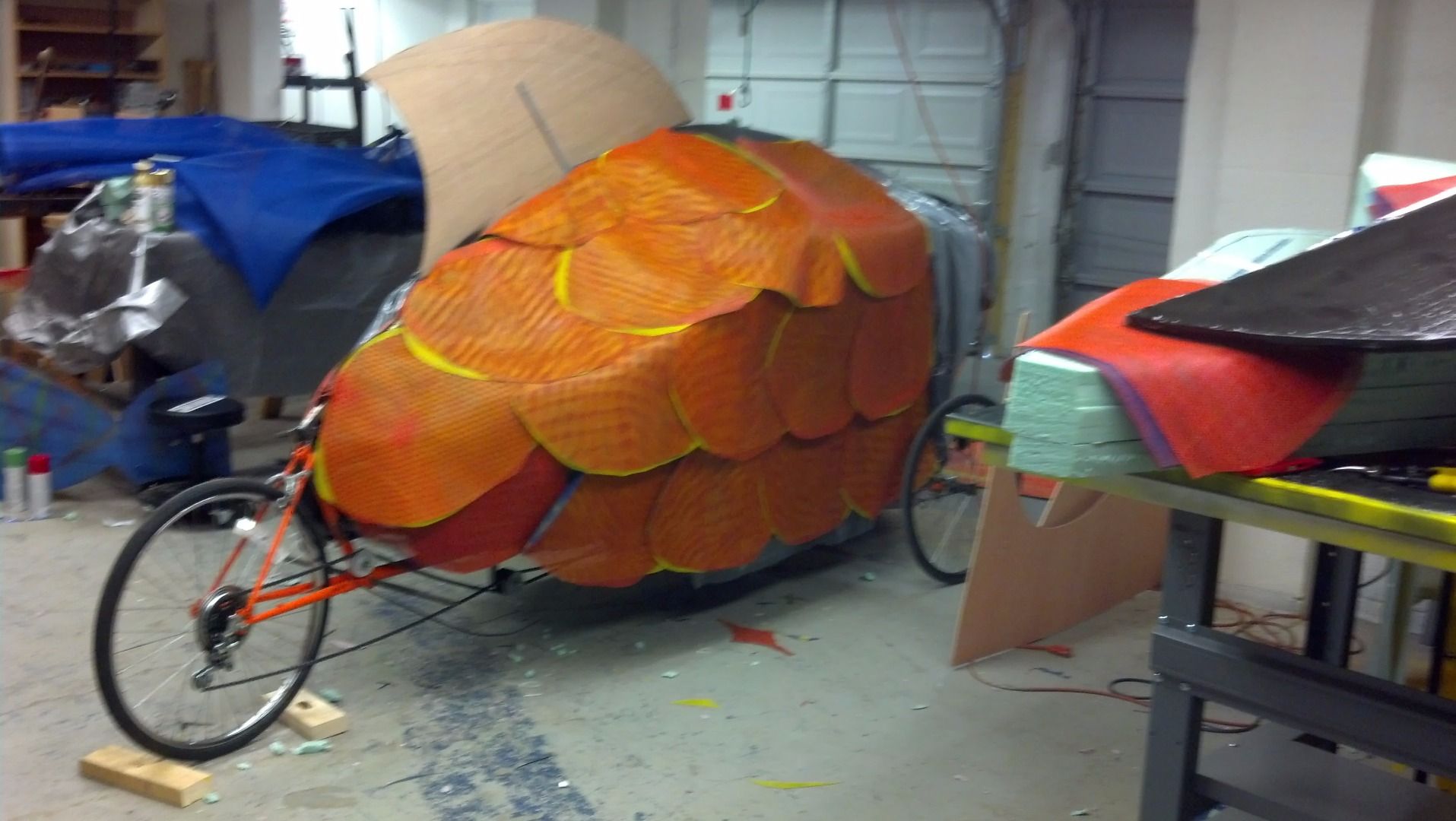 Three Wheel Bike Kinetic Sculpture : 12 Steps (with Pictures ...